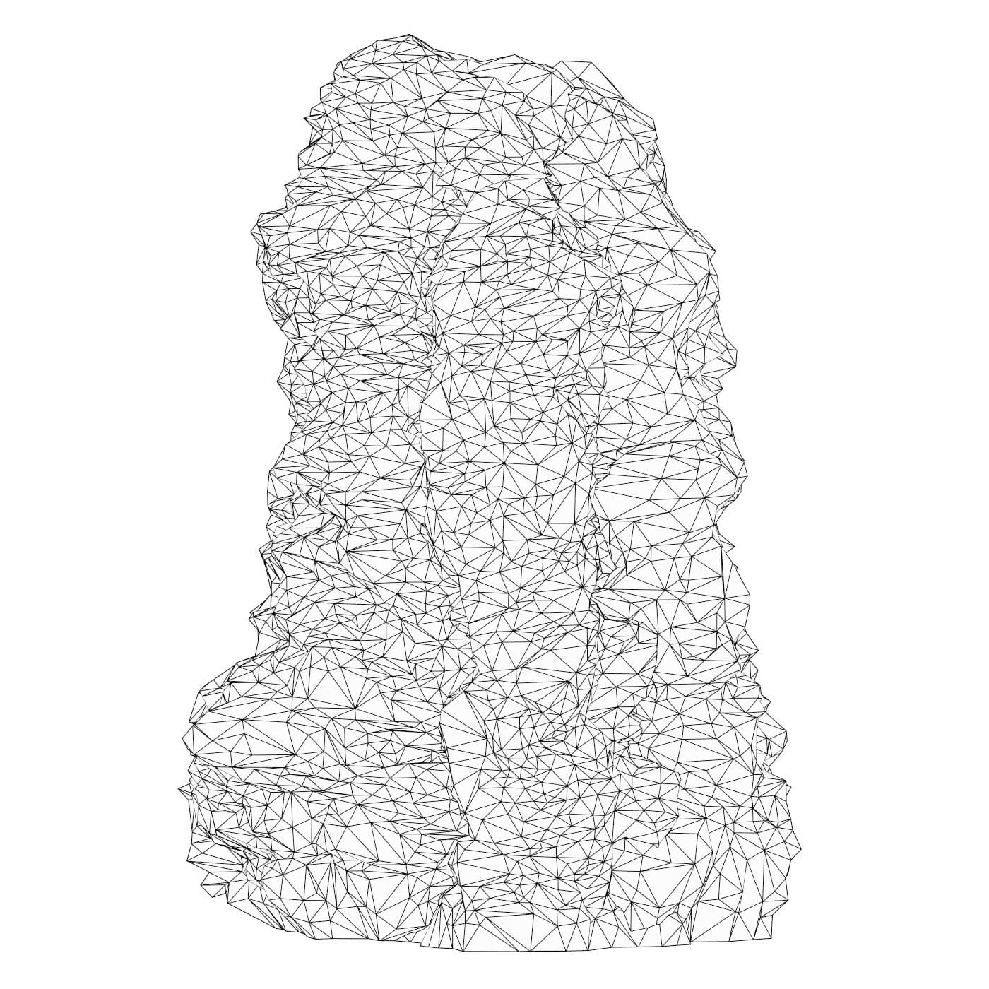 Realistic Mountain Cliff 10 - 3D Model by cgsea