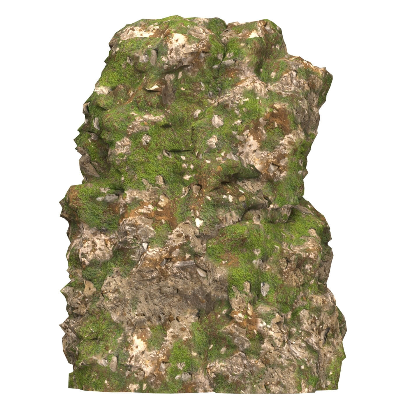 Realistic Mountain Cliff 11 - 3D Model by cgsea