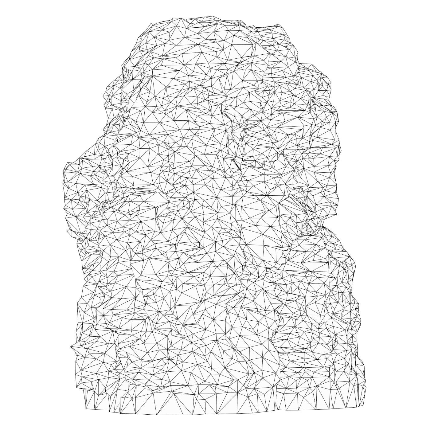 Realistic Mountain Cliff 11 - 3D Model by cgsea