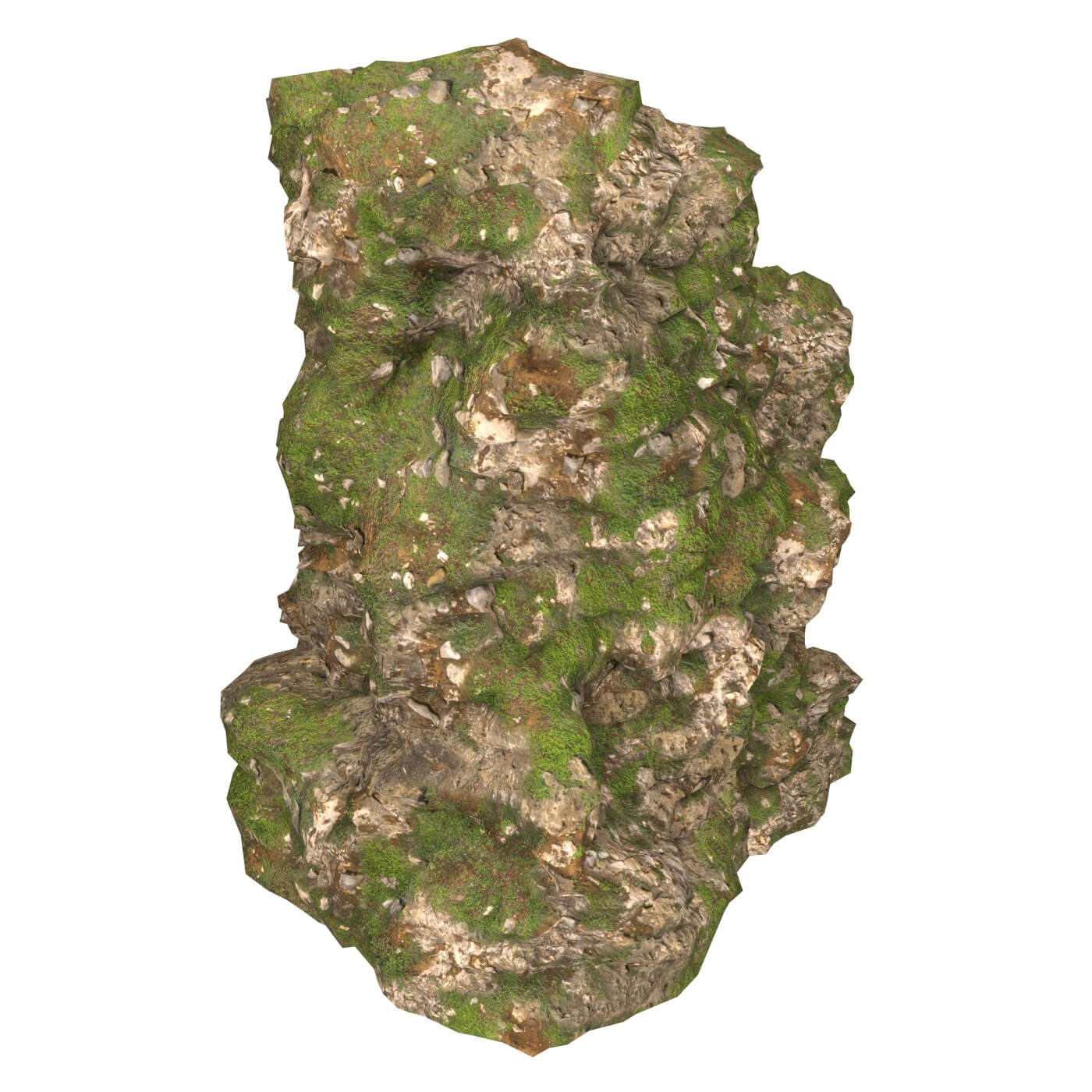 Realistic Mountain Cliff 12 - 3D Model by cgsea