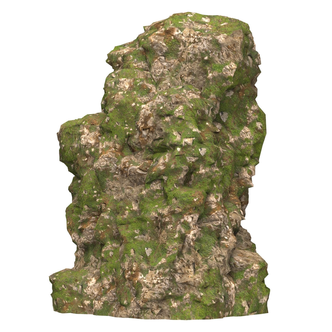 Realistic Mountain Cliff 12 - 3D Model by cgsea