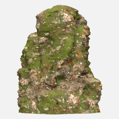 Realistic Mountain Cliff 12 - 3D Model by cgsea