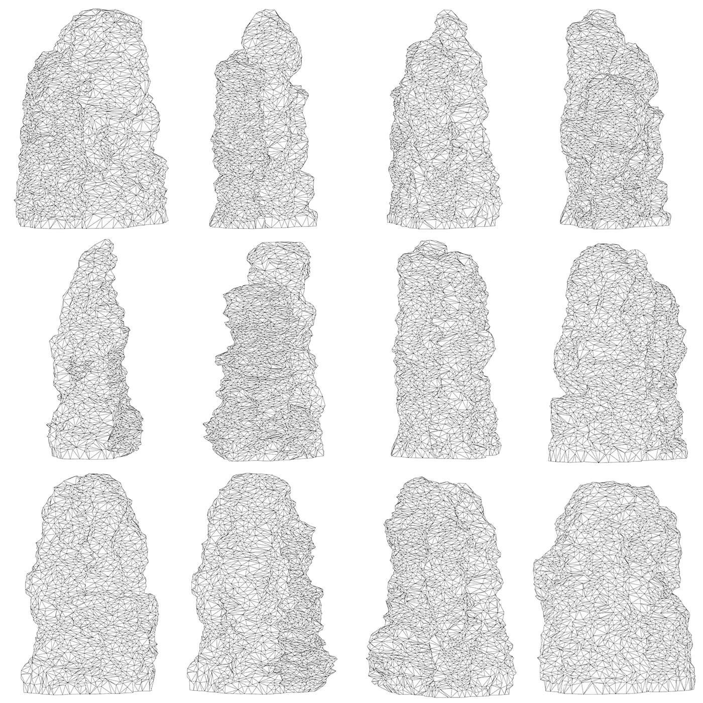 Realistic Mountain Cliff Collection - 3D Model by cgsea