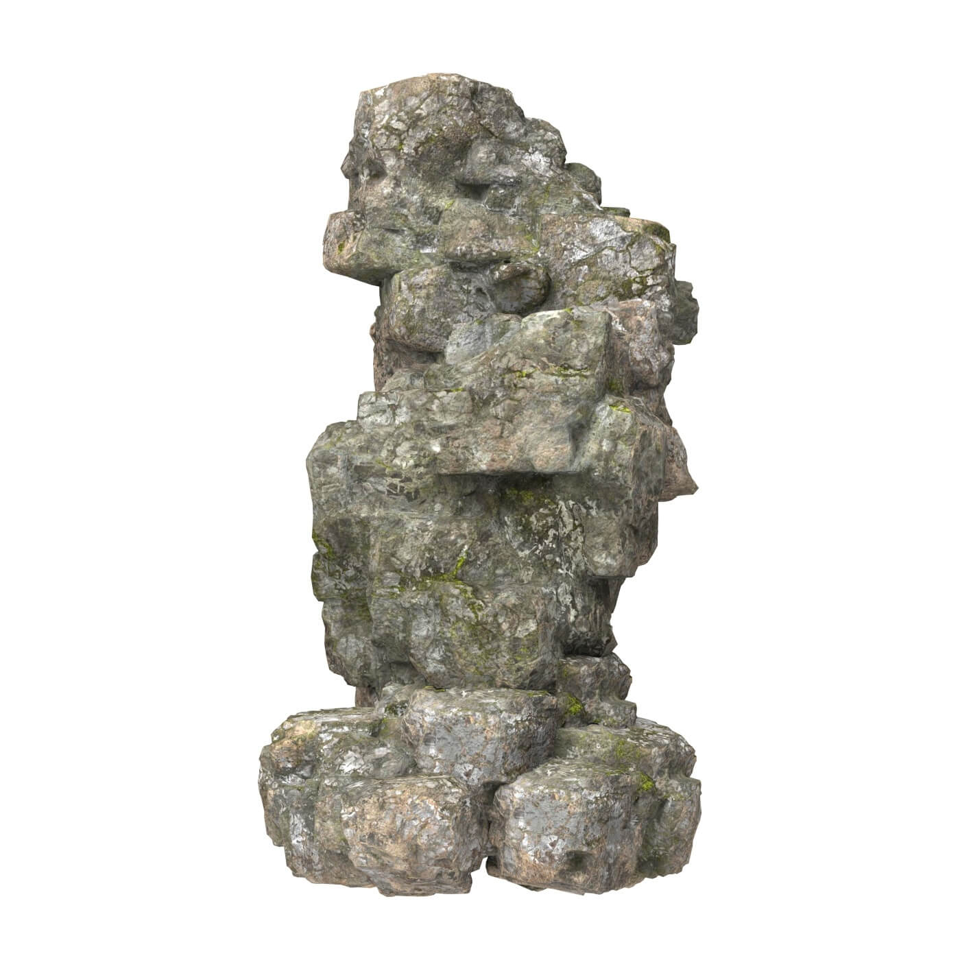 Realistic Mountain Rock Cliff Collection - 3D Model by cgsea