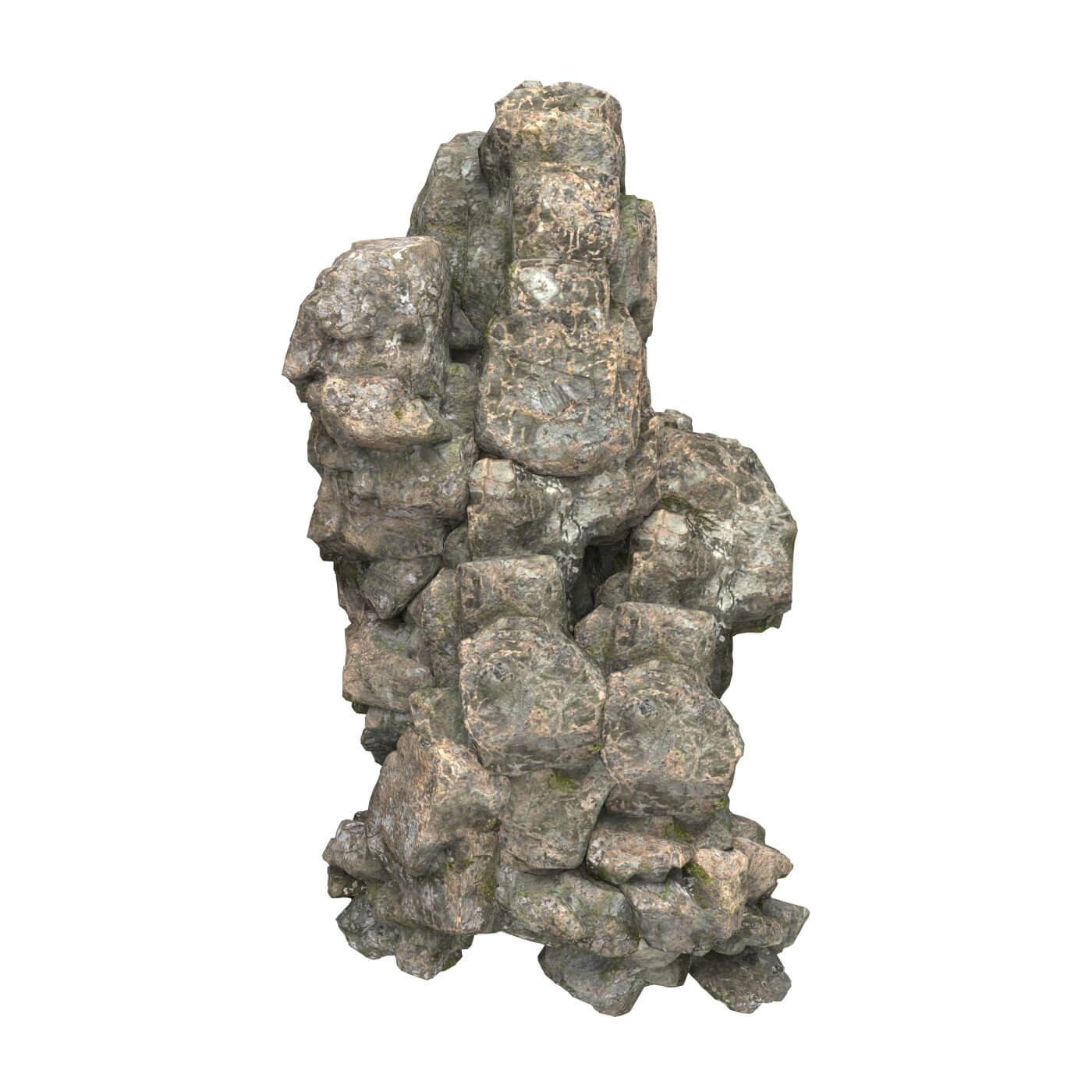 Realistic Mountain Rock Cliff Collection - 3D Model by cgsea