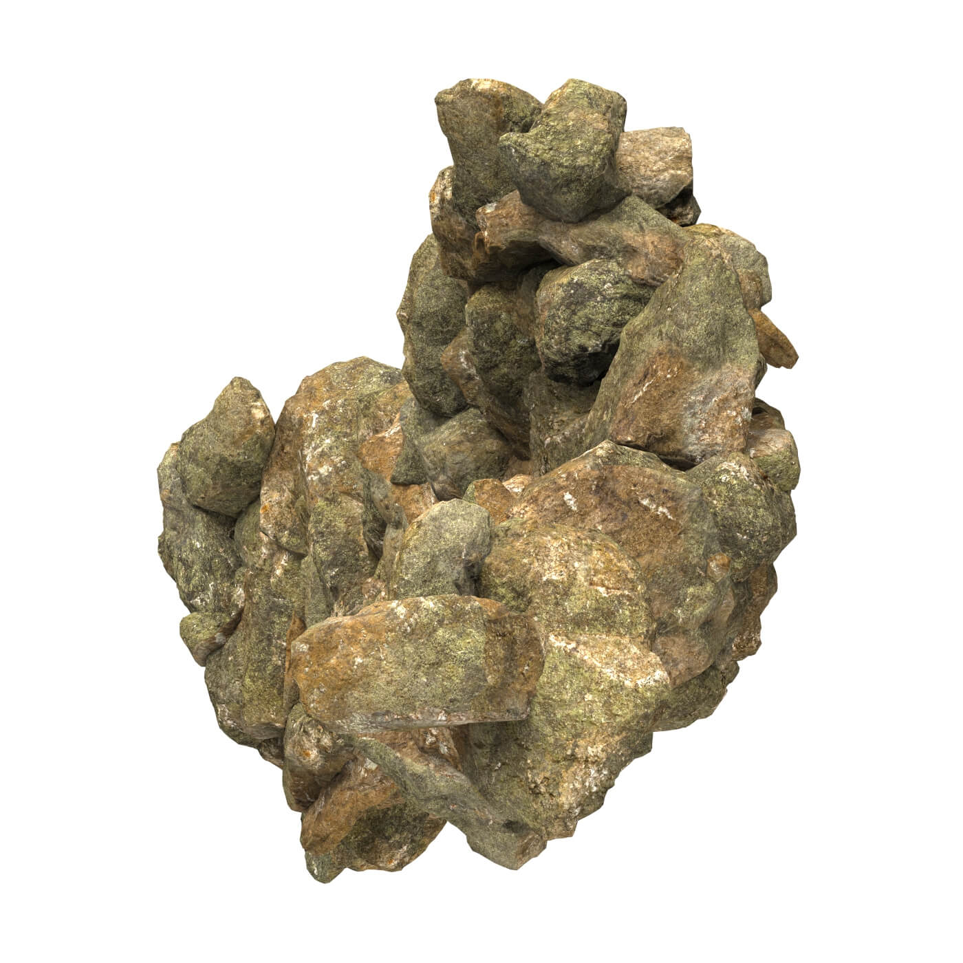 Realistic Natural Rock Cliff 05 - 3D Model by cgsea