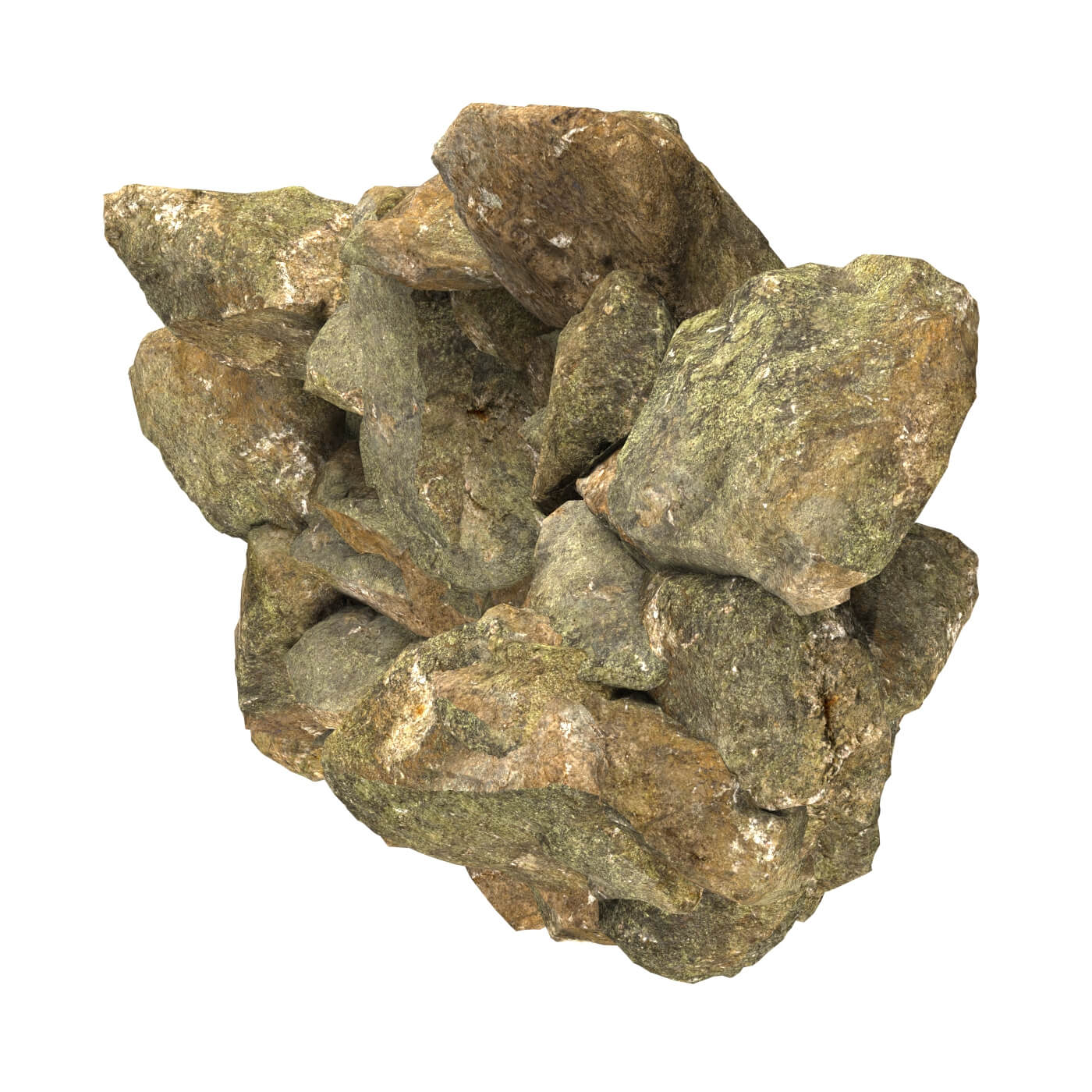Realistic Natural Rock Cliff 11 - 3D Model by cgsea