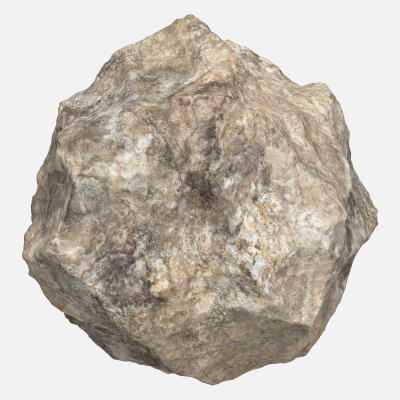 Rock Boulder 01 - 3D Model by cgsea