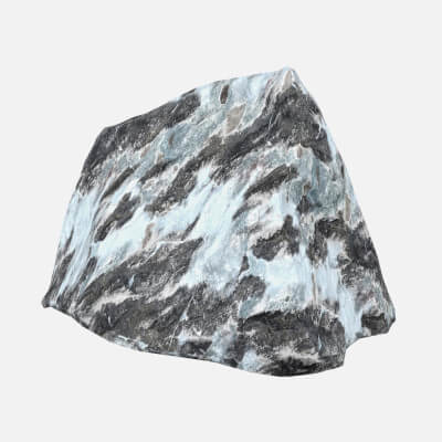 Snow Stone 03 - 3D Model by cgsea