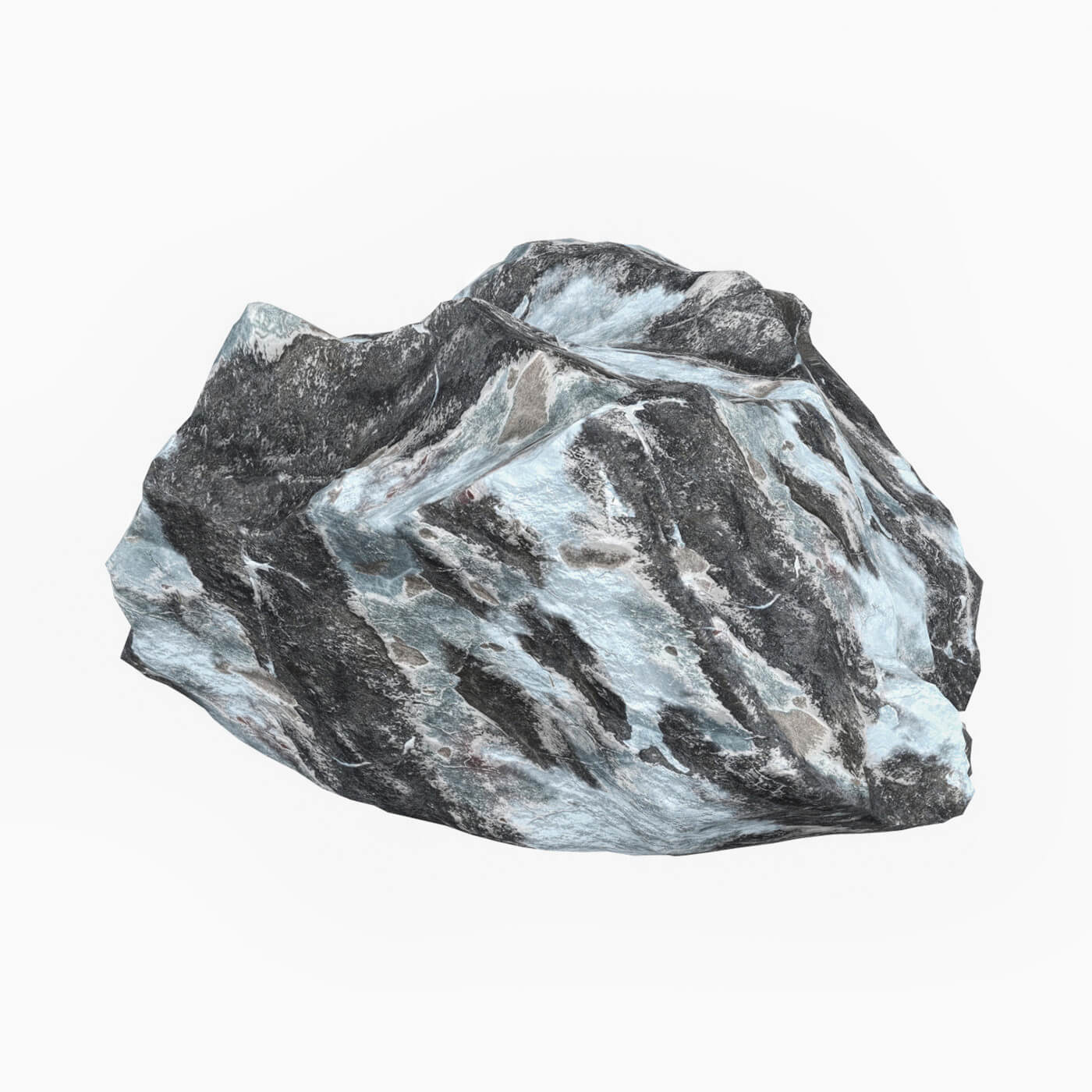 Snow Stone 05 - 3D Model by cgsea