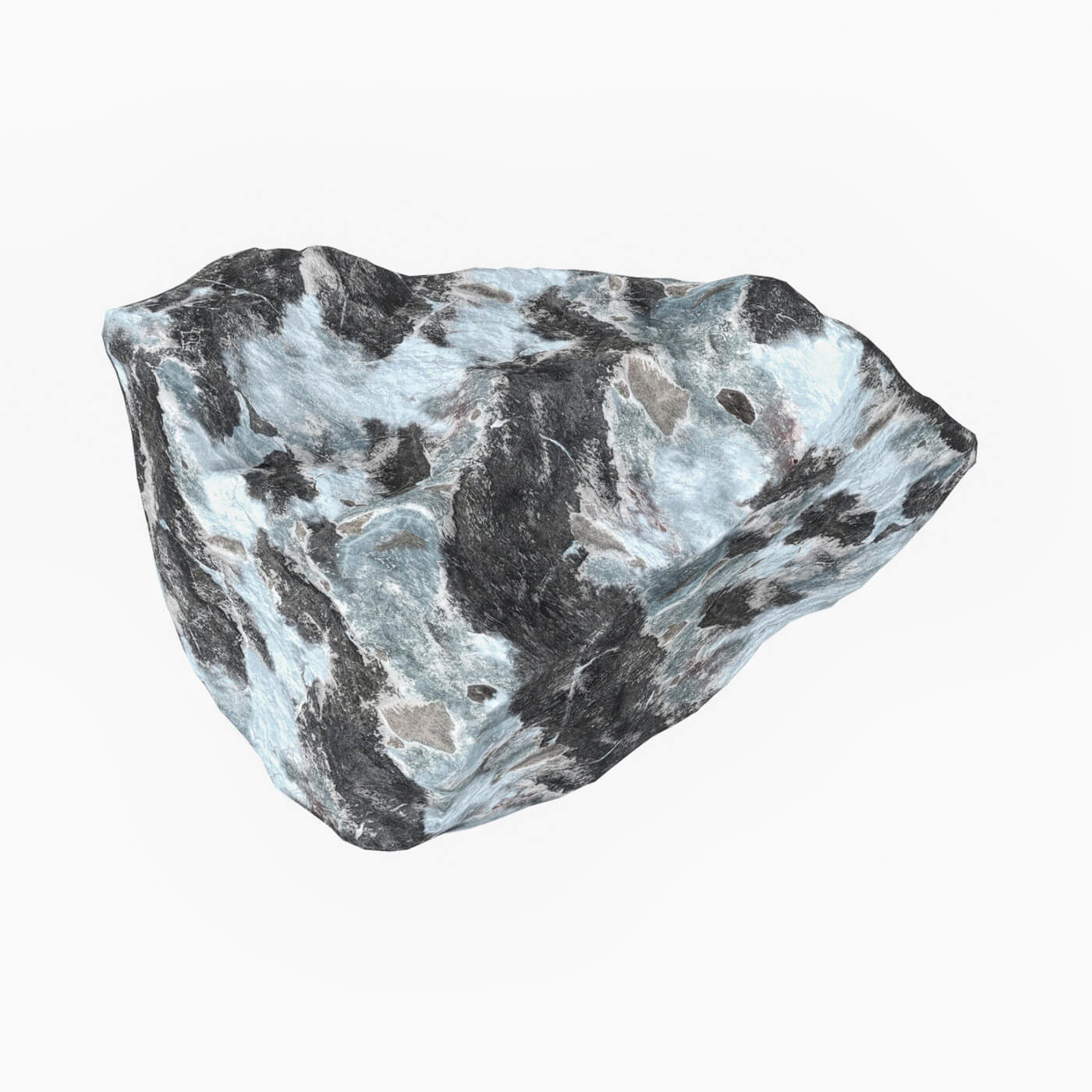 Snow Stone 05 - 3D Model by cgsea