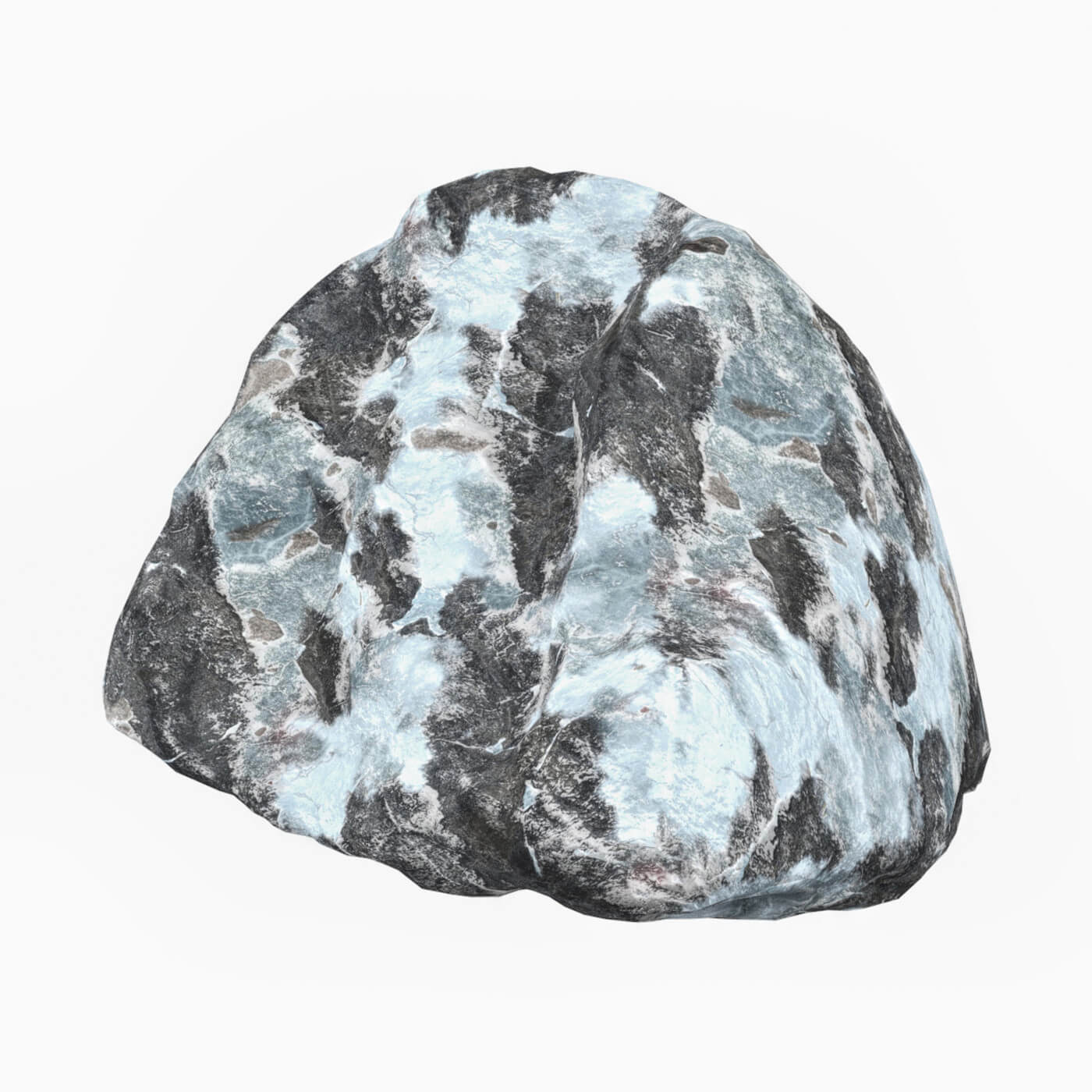 Snow Stone 06 - 3D Model by cgsea