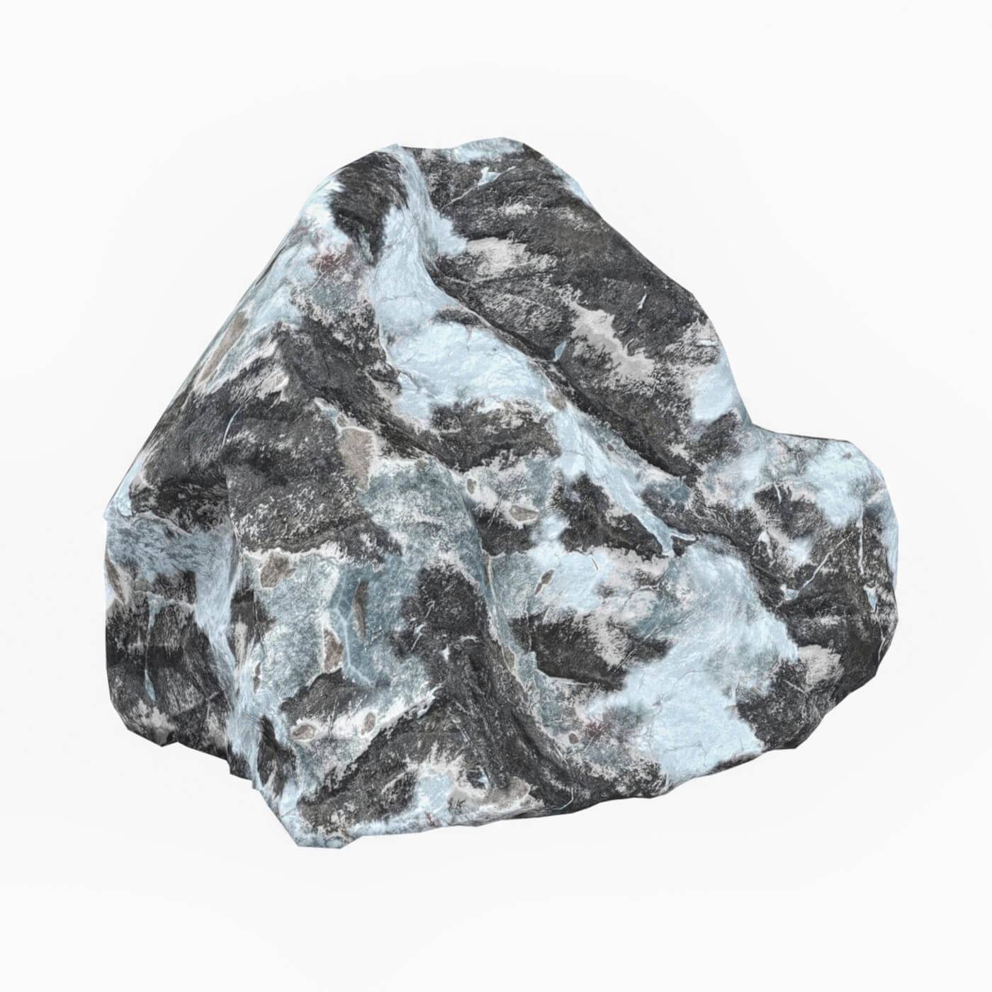 Snow Stone 06 - 3D Model by cgsea