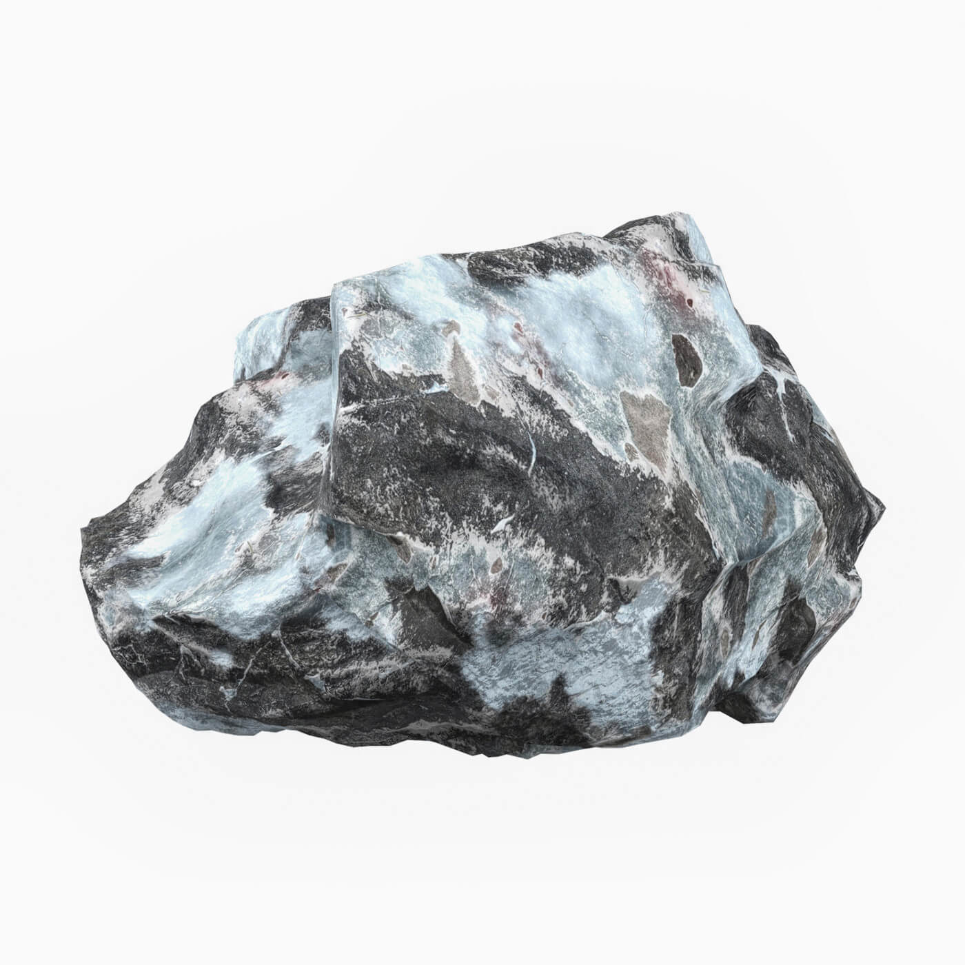 Snow Stone 07 - 3D Model by cgsea