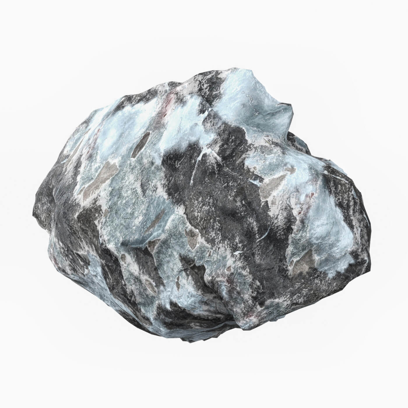 Snow Stone 07 - 3D Model by cgsea