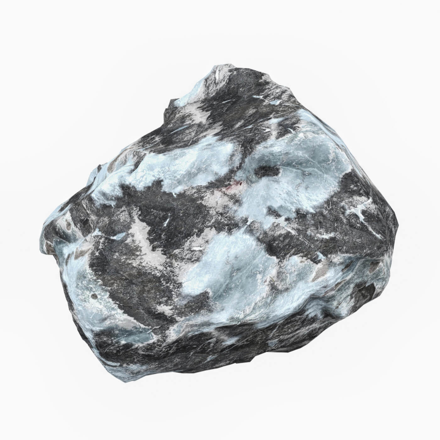 Snow Stone 07 - 3D Model by cgsea