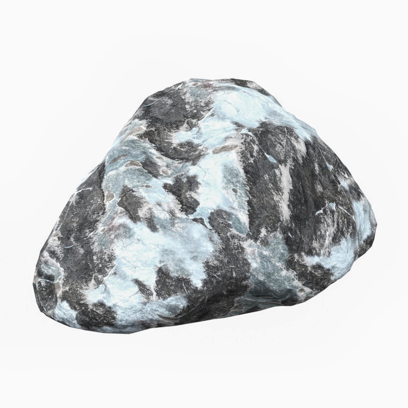 Snow Stone 08 - 3D Model by cgsea