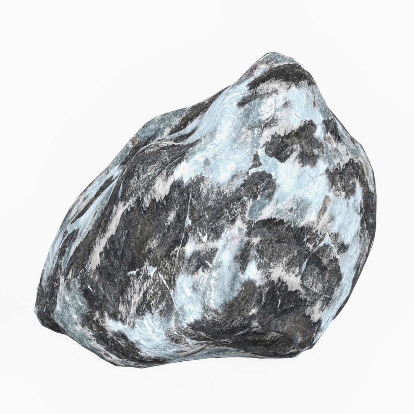 Snow Stone 08 - 3D Model by cgsea