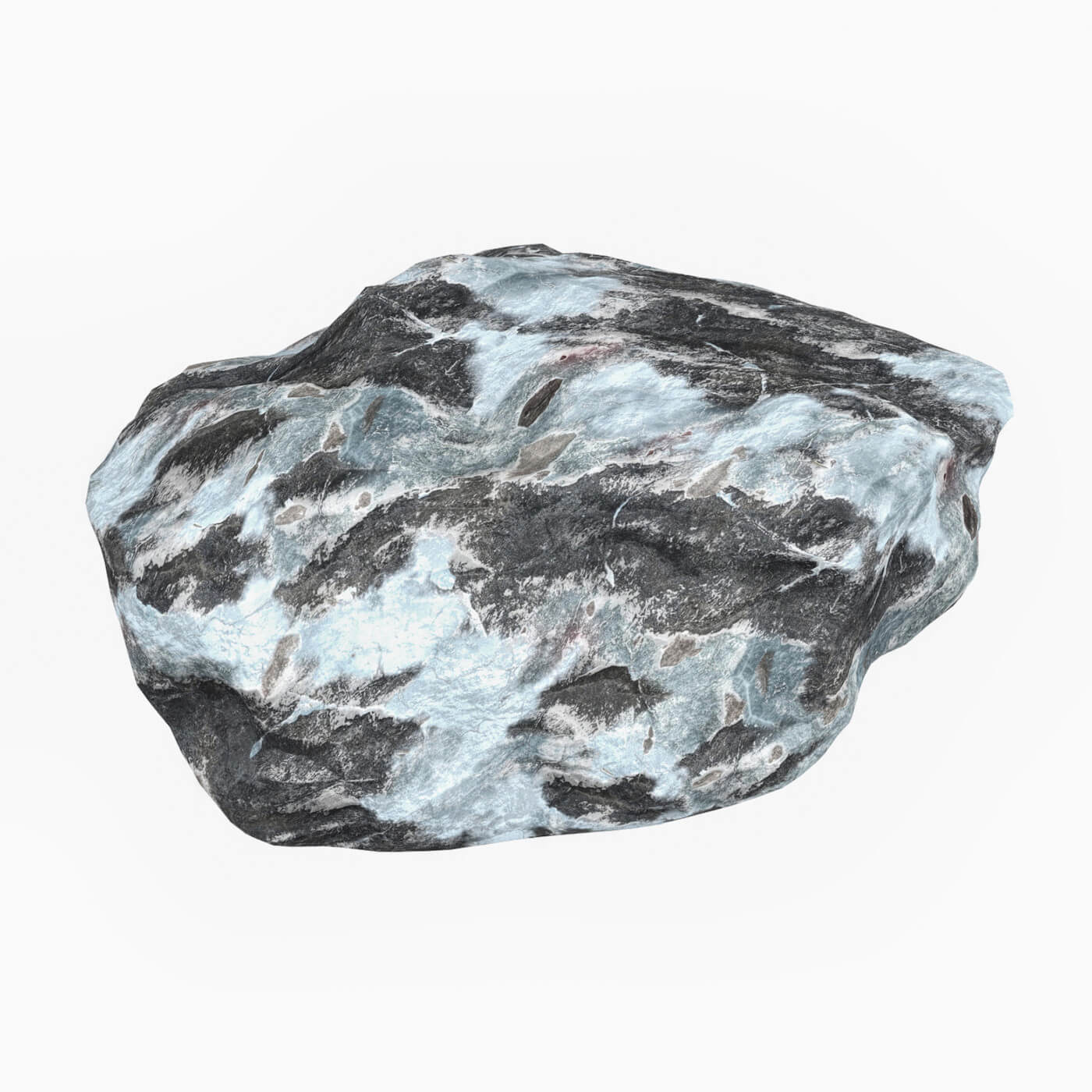 Snow Stone 09 - 3D Model by cgsea