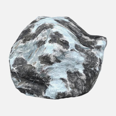 Snow Stone 10 - 3D Model by cgsea