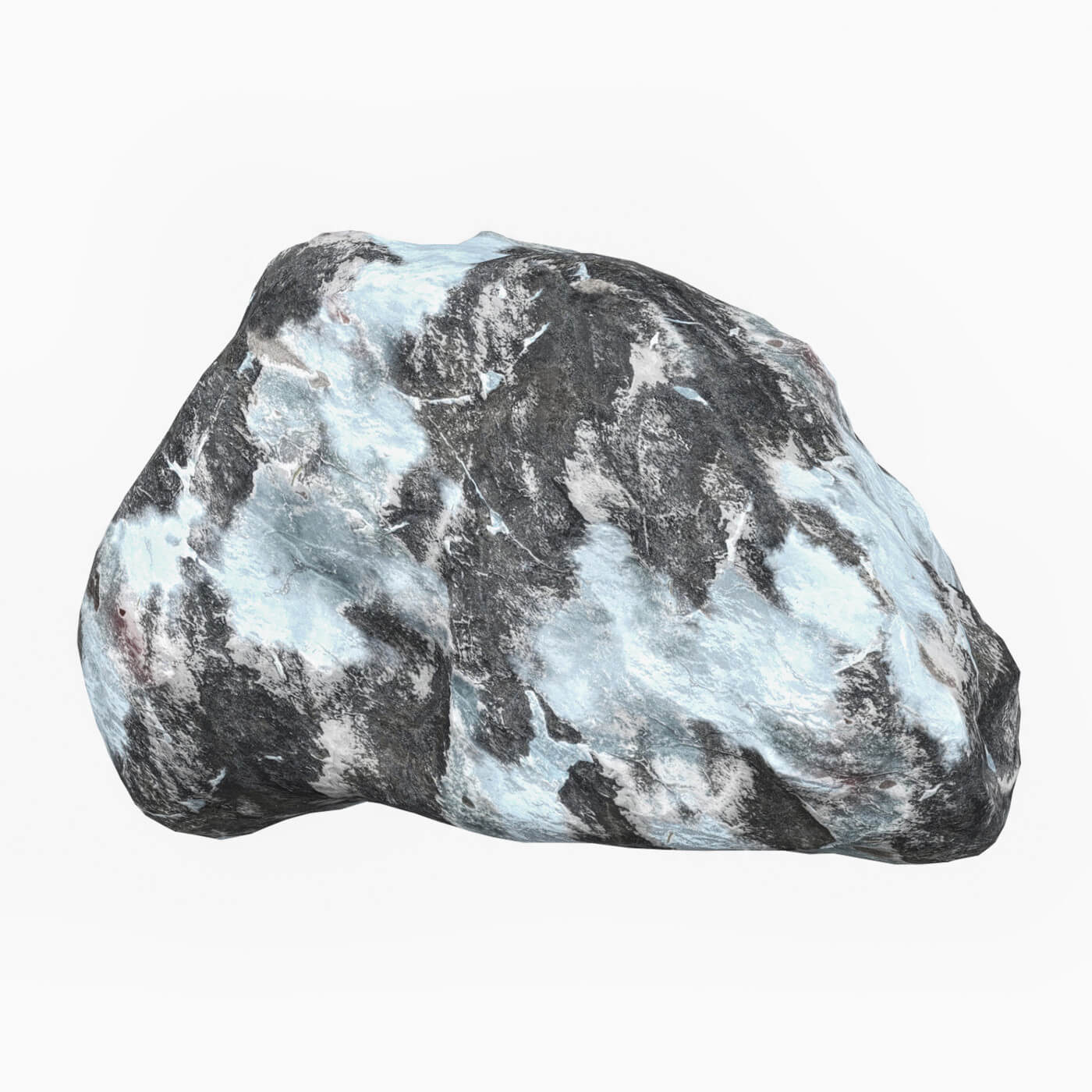Snow Stone 11 - 3D Model by cgsea