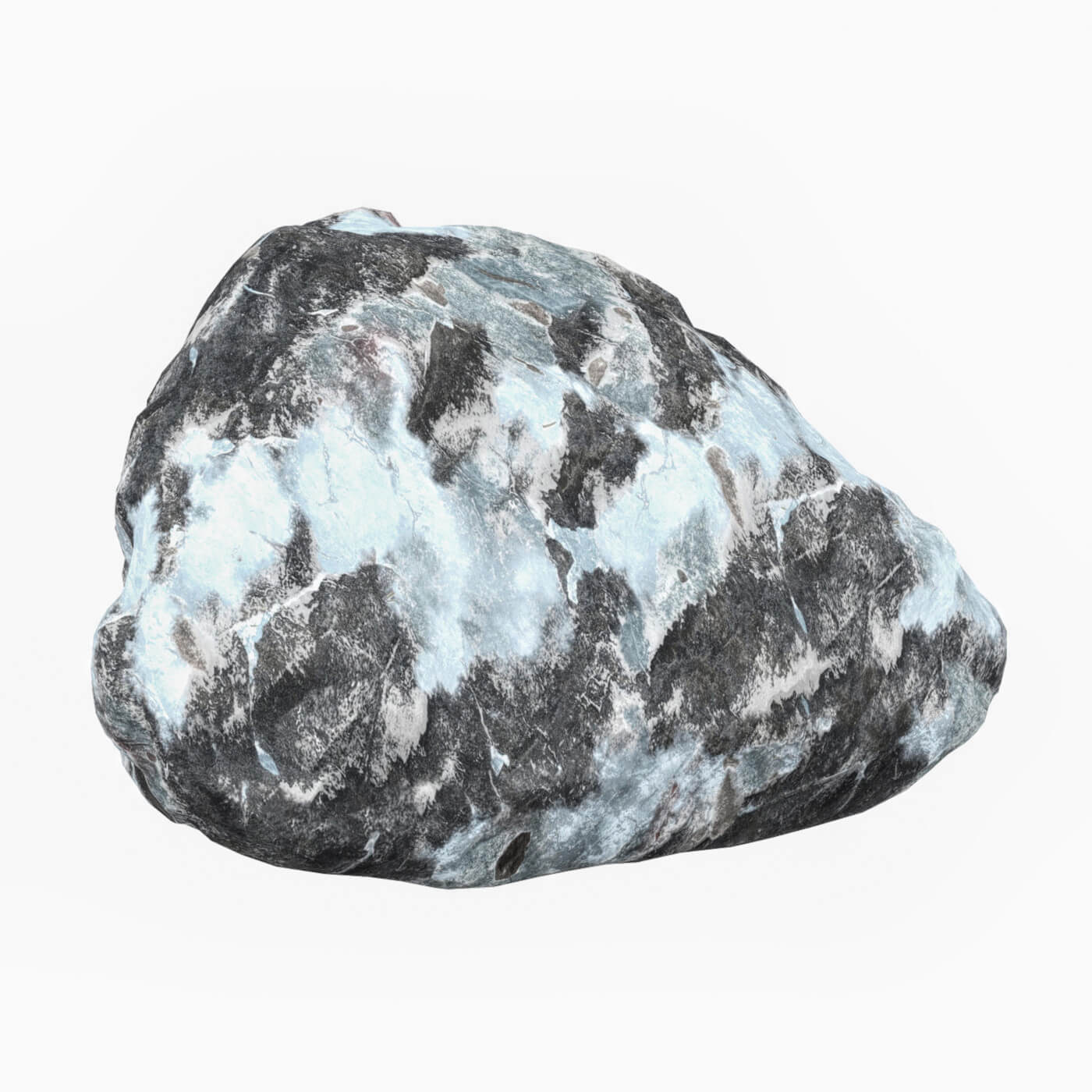 Snow Stone 11 - 3D Model by cgsea