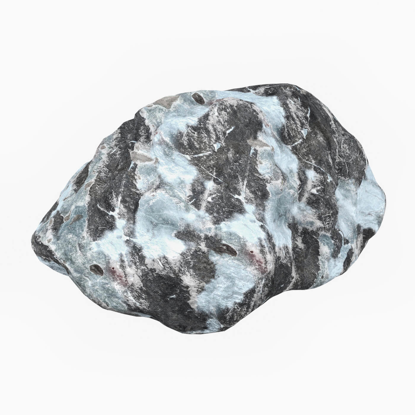 Snow Stone 11 - 3D Model by cgsea
