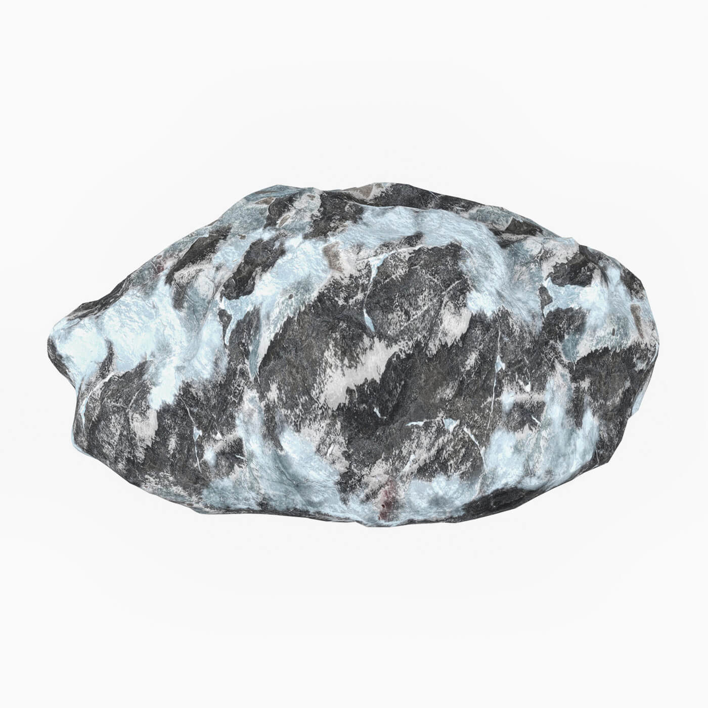 Snow Stone 12 - 3D Model by cgsea