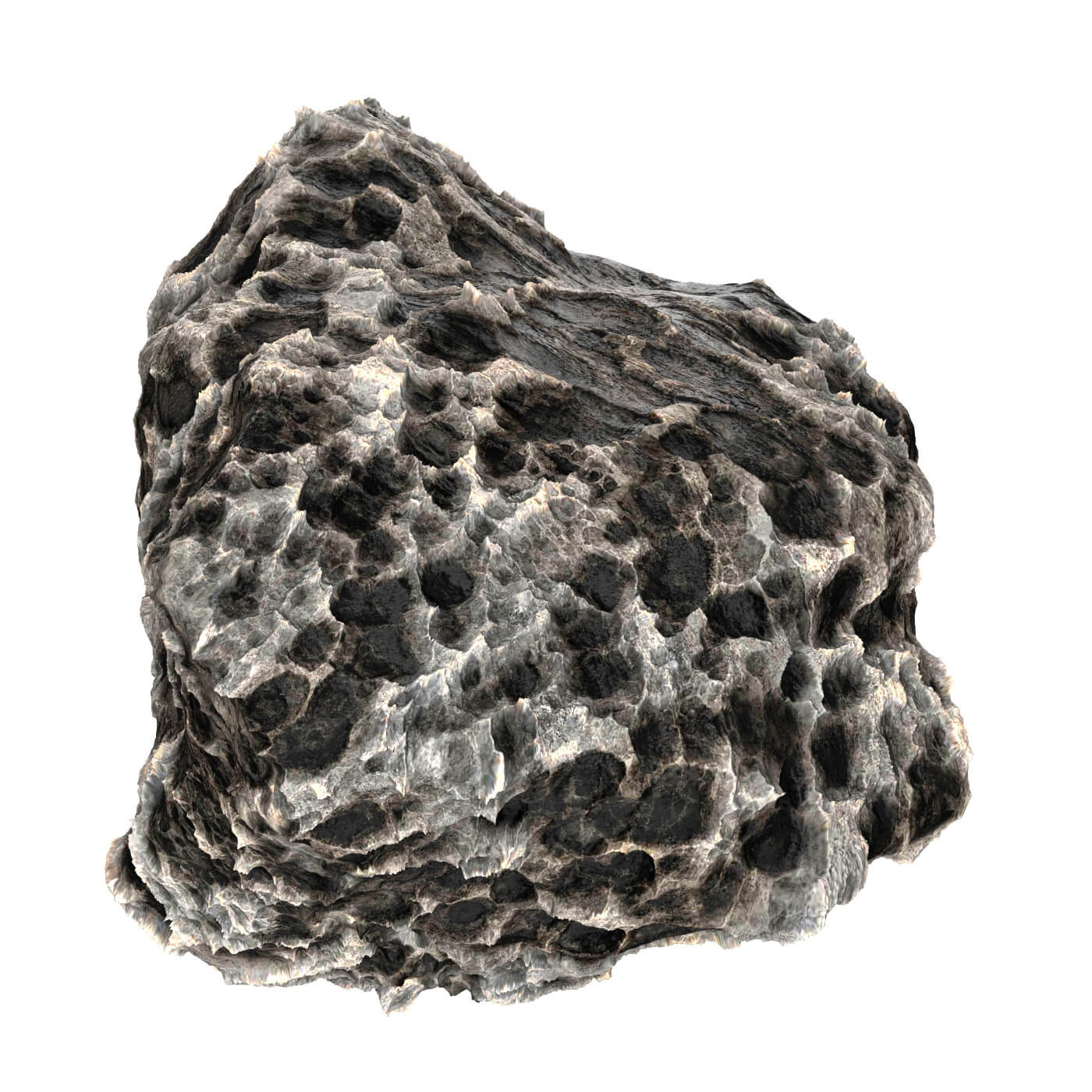 Volcanic Rock 02 - 3D Model by cgsea
