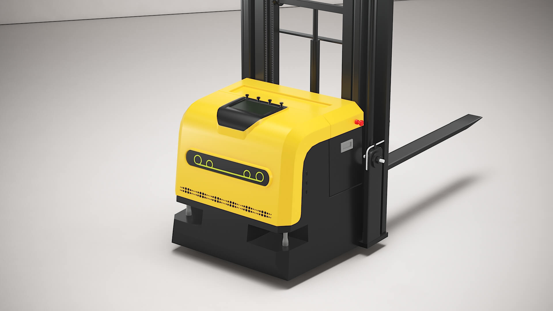 Agv Forklift - 3D Model by Cgseller2023