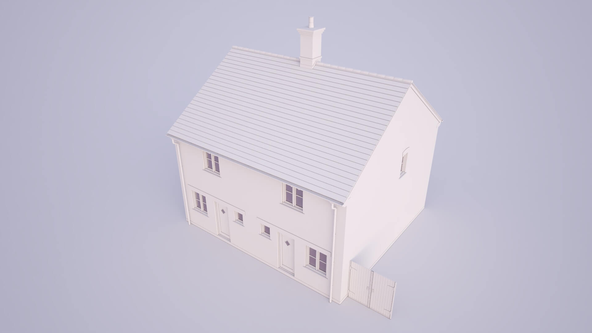 British House Bosc 2A - 3D Model by Cgseller2023