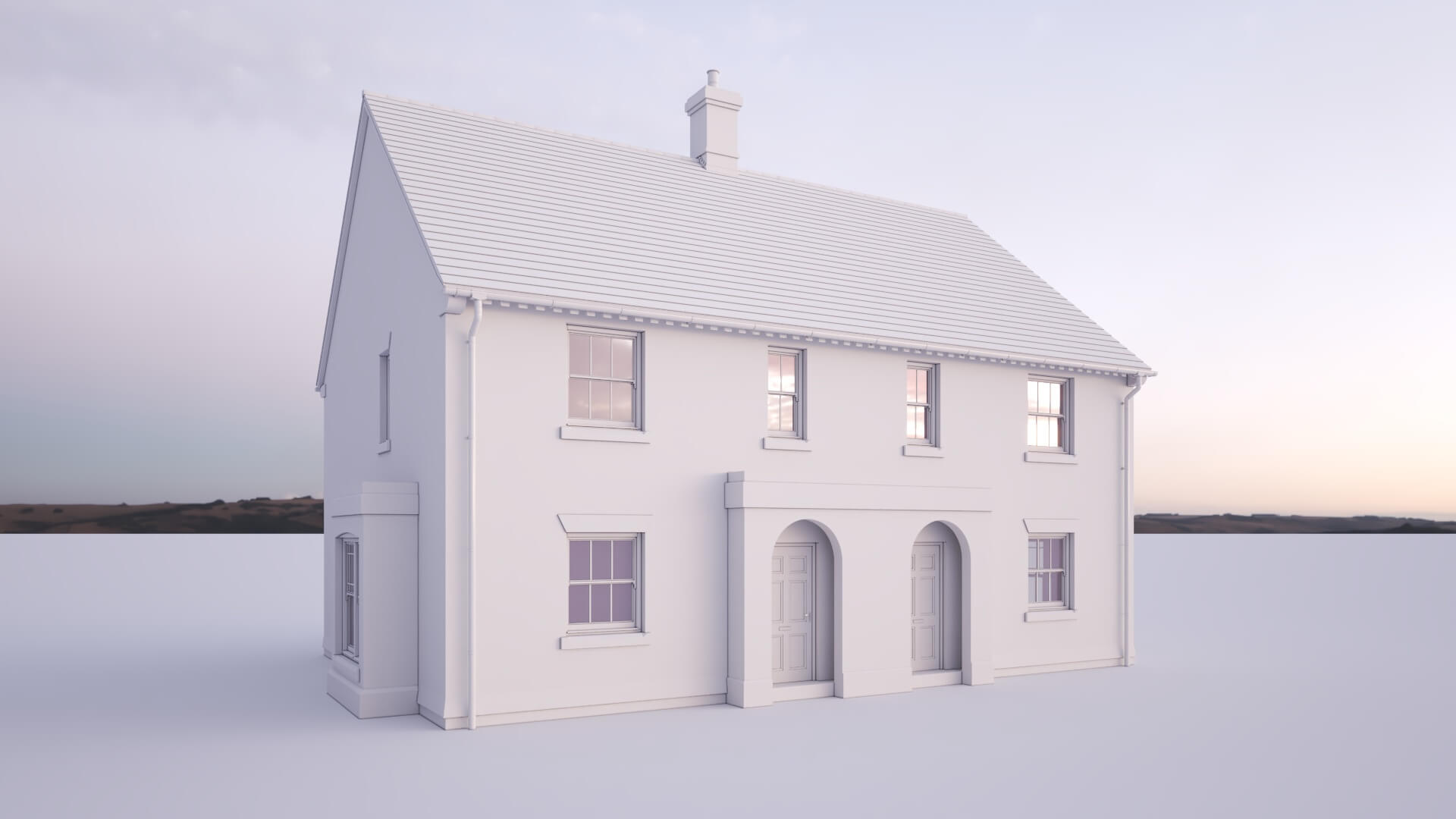 British House Bosc 3A - 3D Model by Cgseller2023