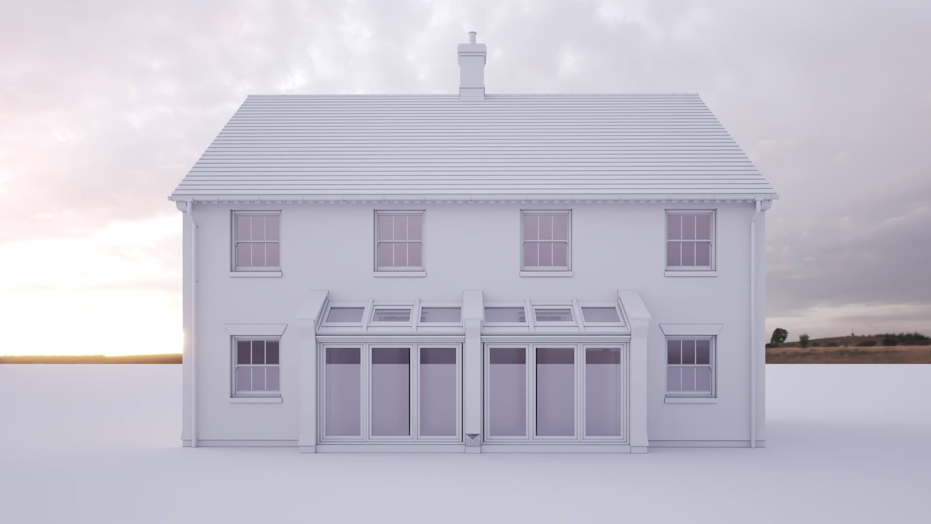 British House Bosc 3A - 3D Model by Cgseller2023