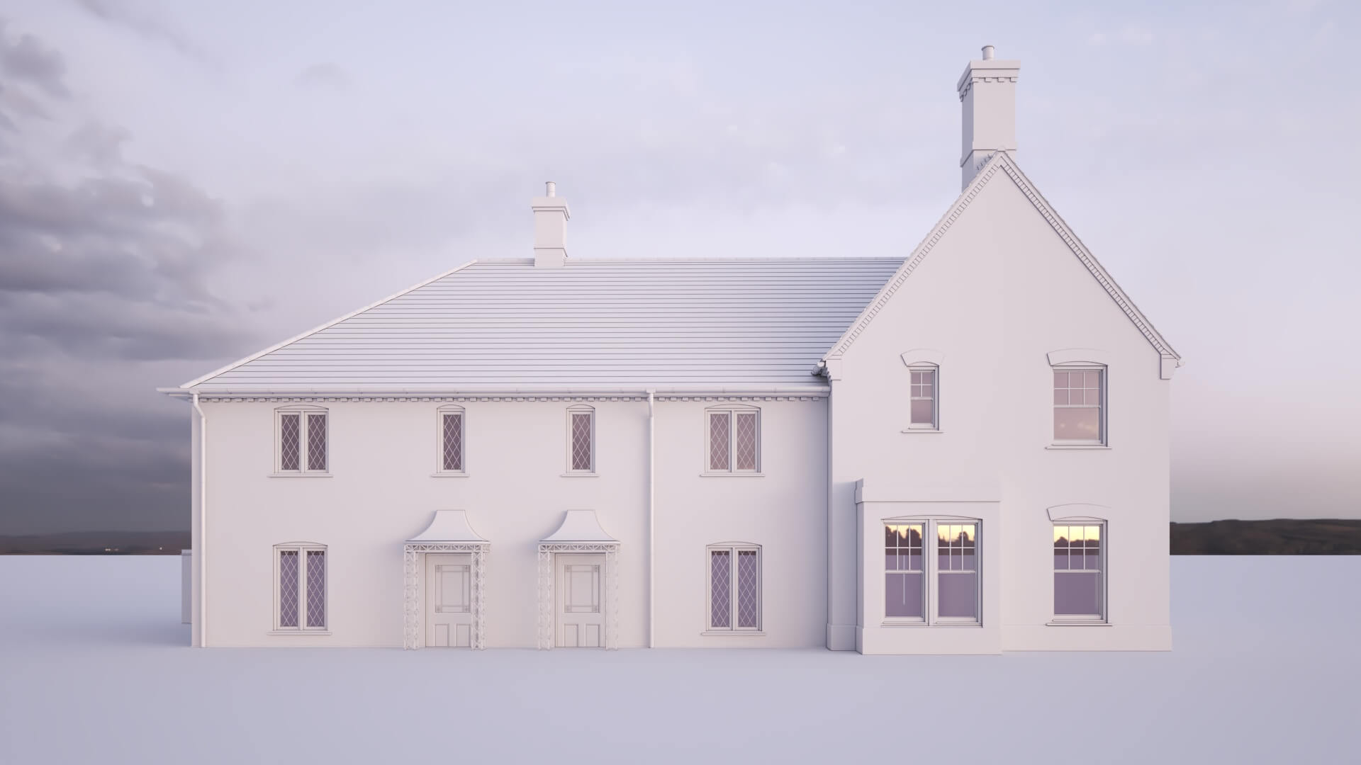 British House Bosc 3A3D - 3D Model by Cgseller2023