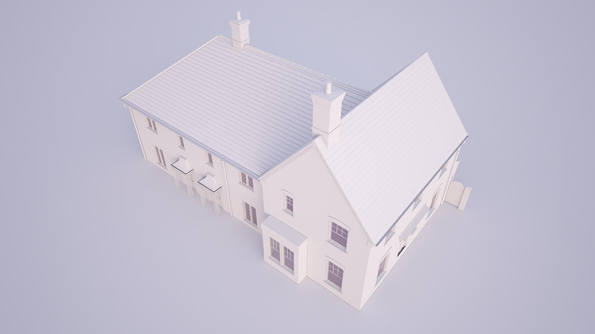 British House Bosc 3A3D - 3D Model by Cgseller2023