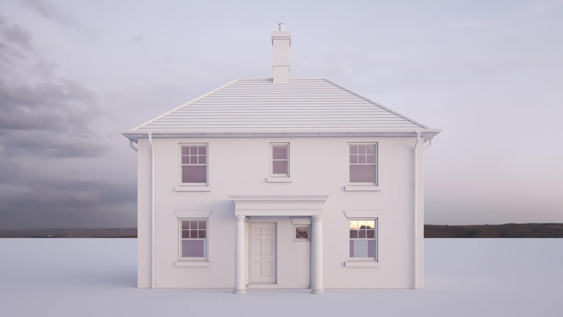 British House Bosc 3C - 3D Model by Cgseller2023