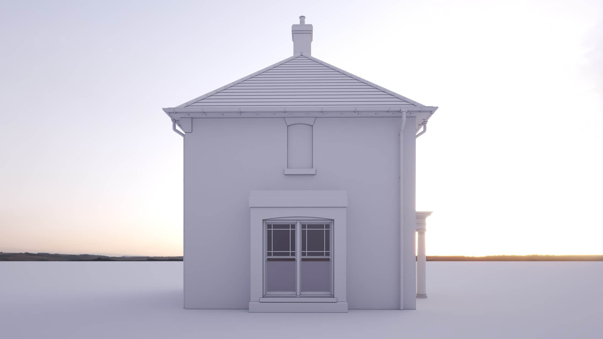 British House Bosc 3C - 3D Model by Cgseller2023