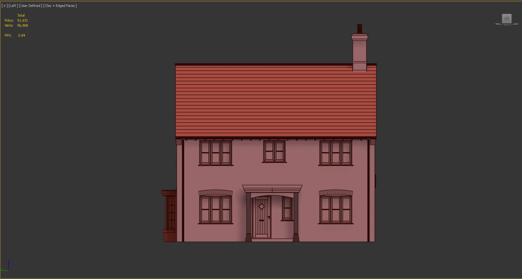 British House Bosc 3C2 - 3D Model by Cgseller2023