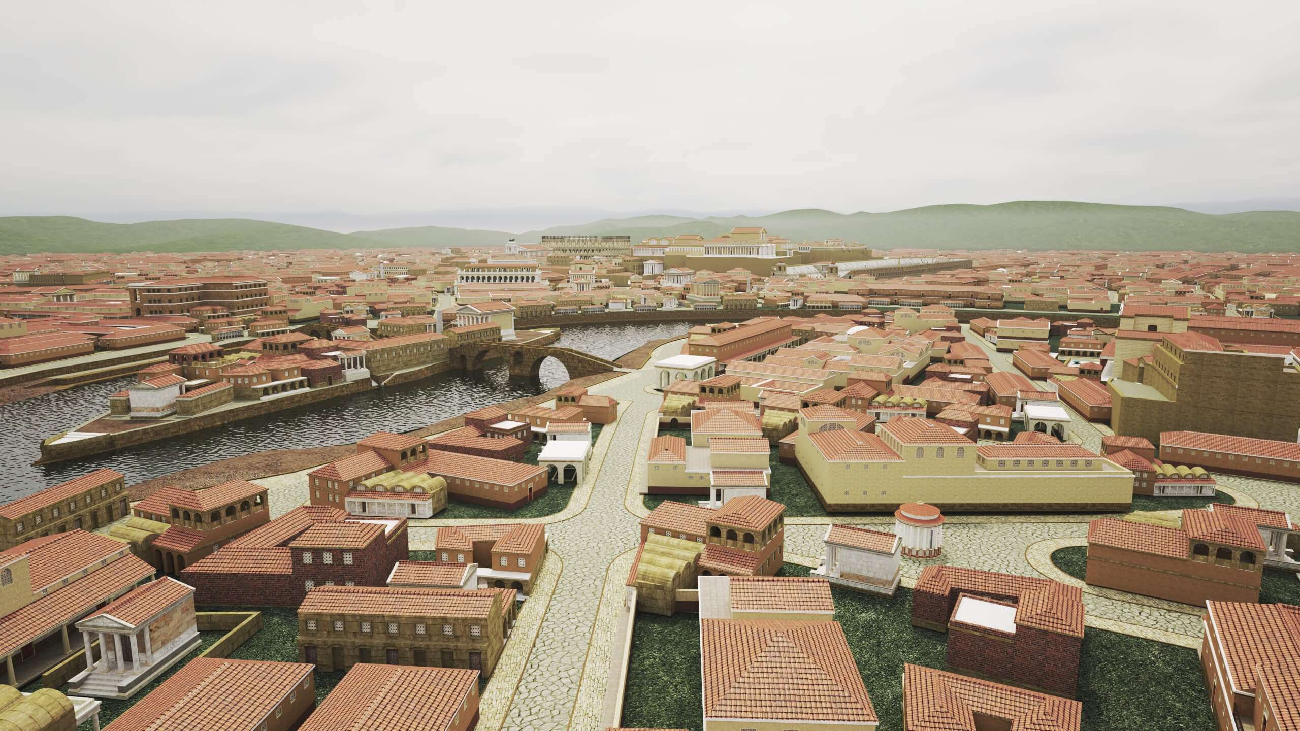 Rome City Italy - 3D Model by Cgseller2023