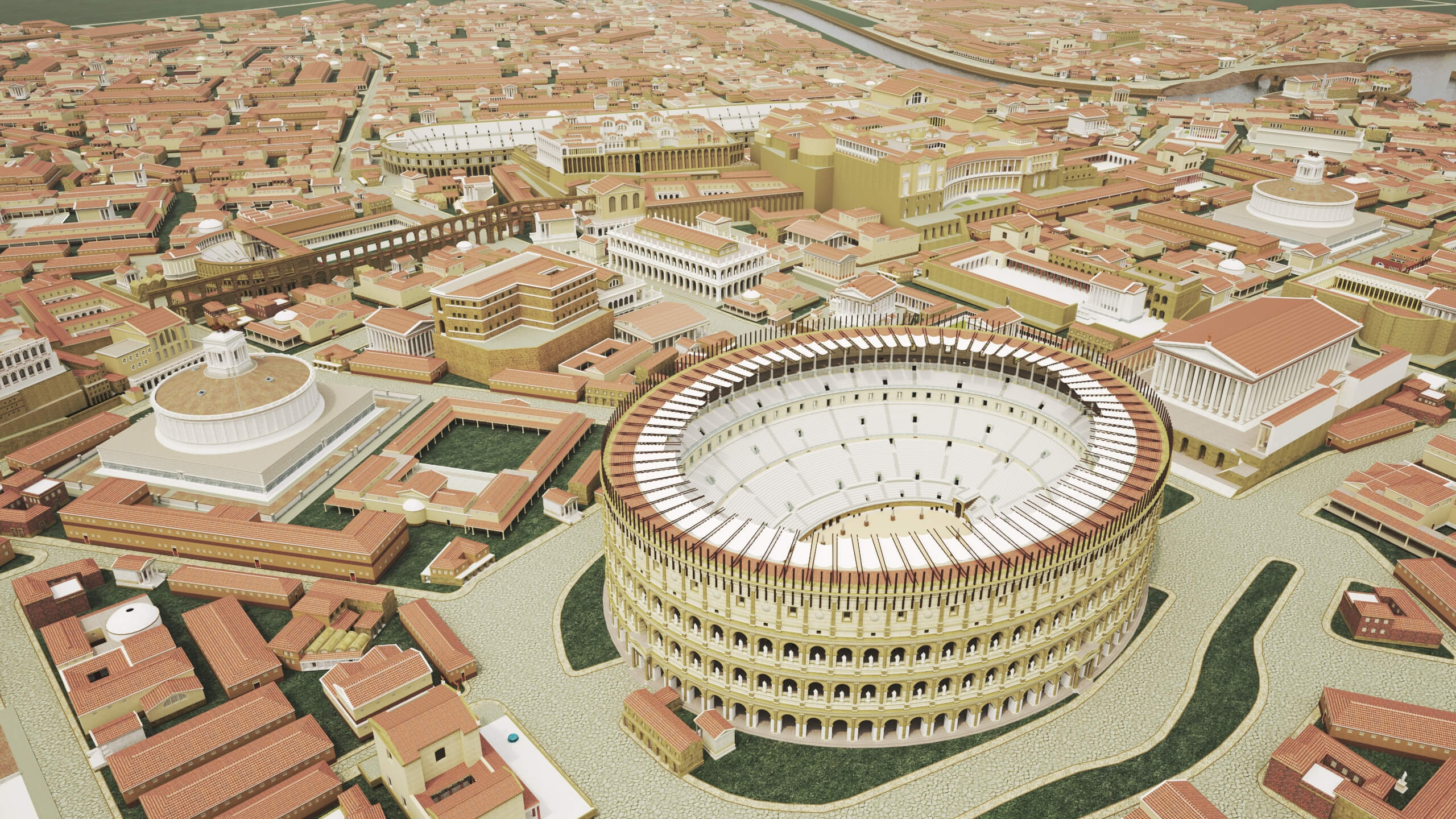 Rome City Italy - 3D Model by Cgseller2023