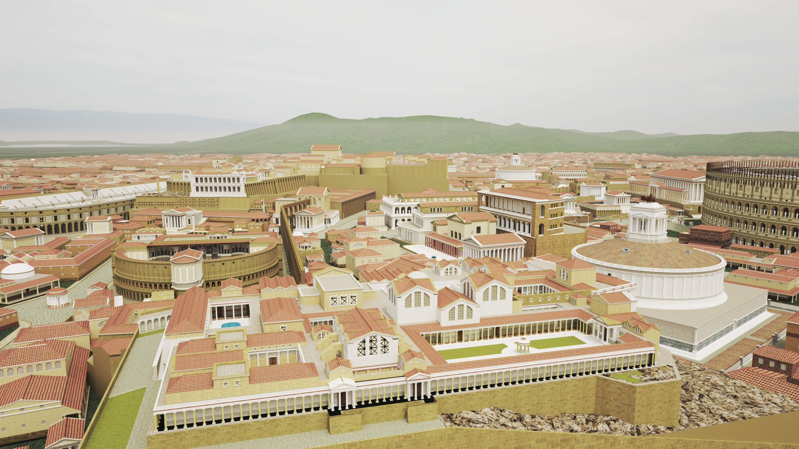 Rome City Italy - 3D Model by Cgseller2023