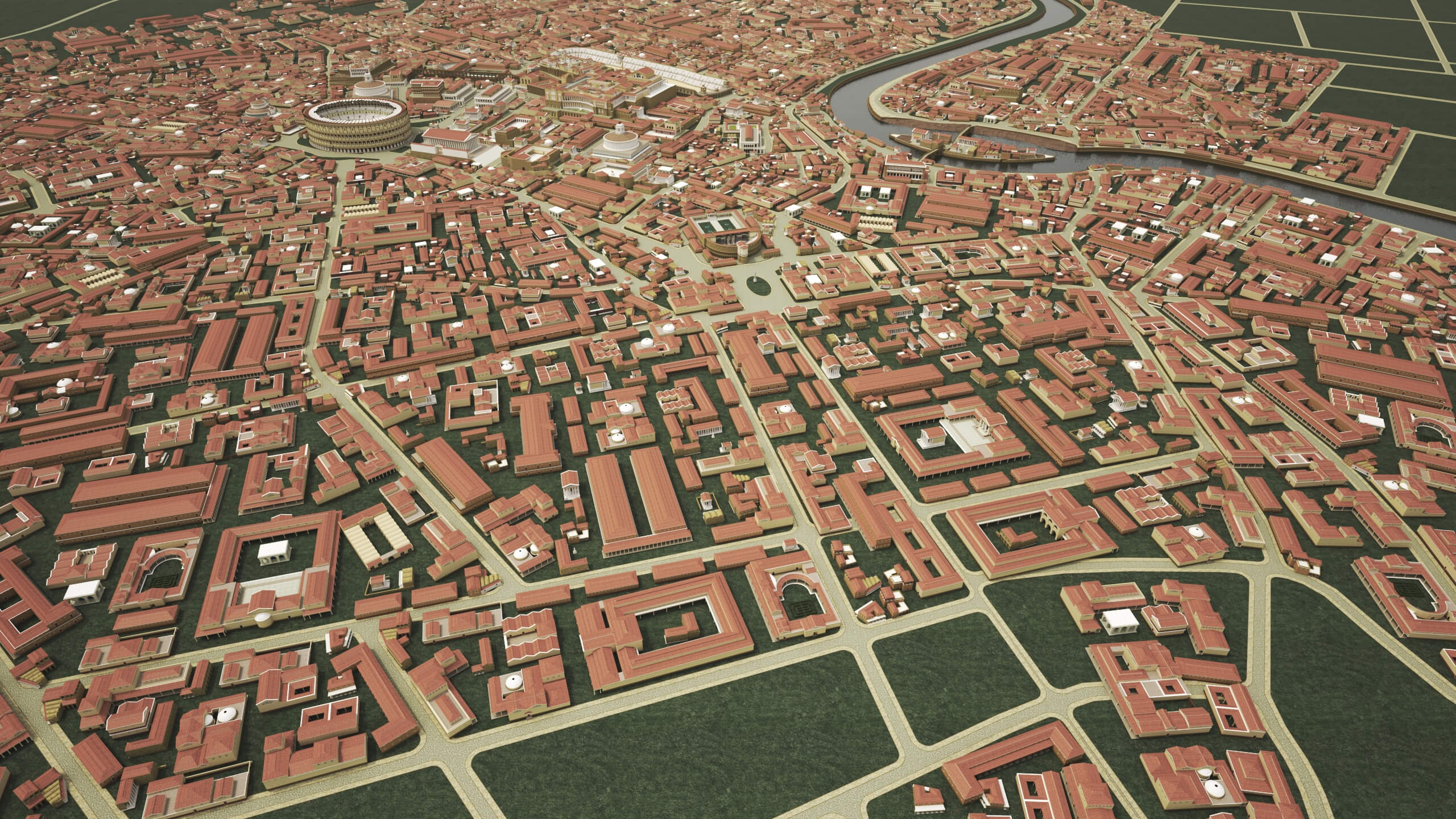 Rome City Italy - 3D Model by Cgseller2023