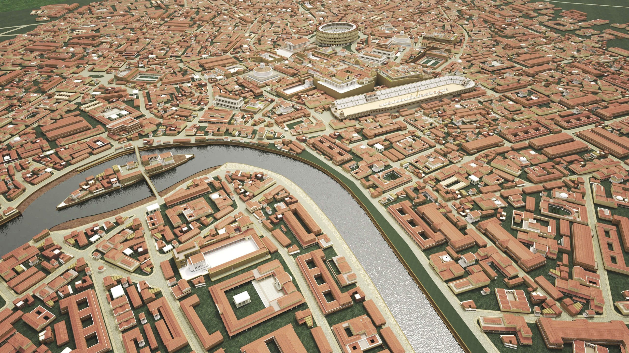Rome City Italy - 3D Model by Cgseller2023