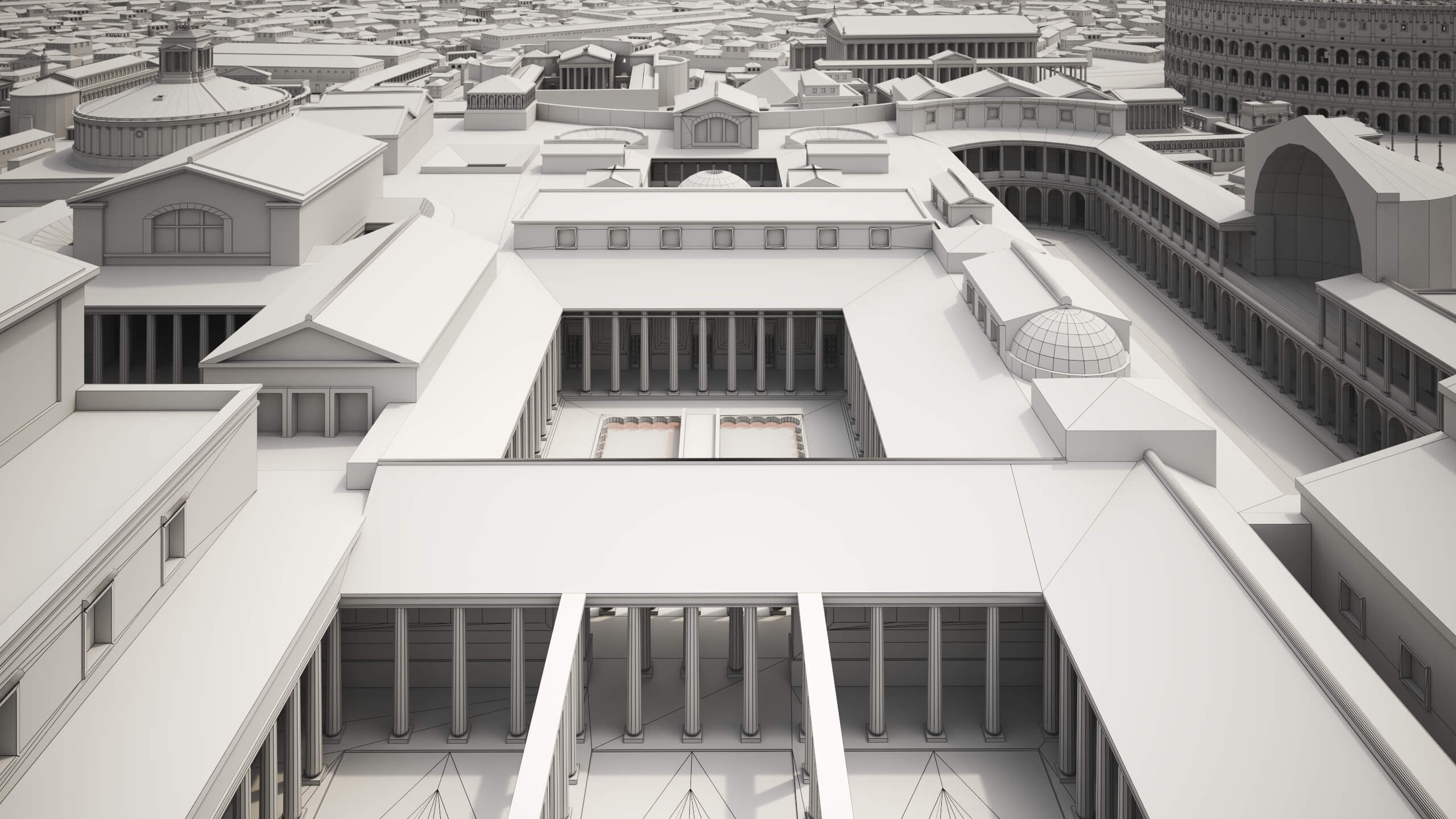 Rome City Italy - 3D Model by Cgseller2023