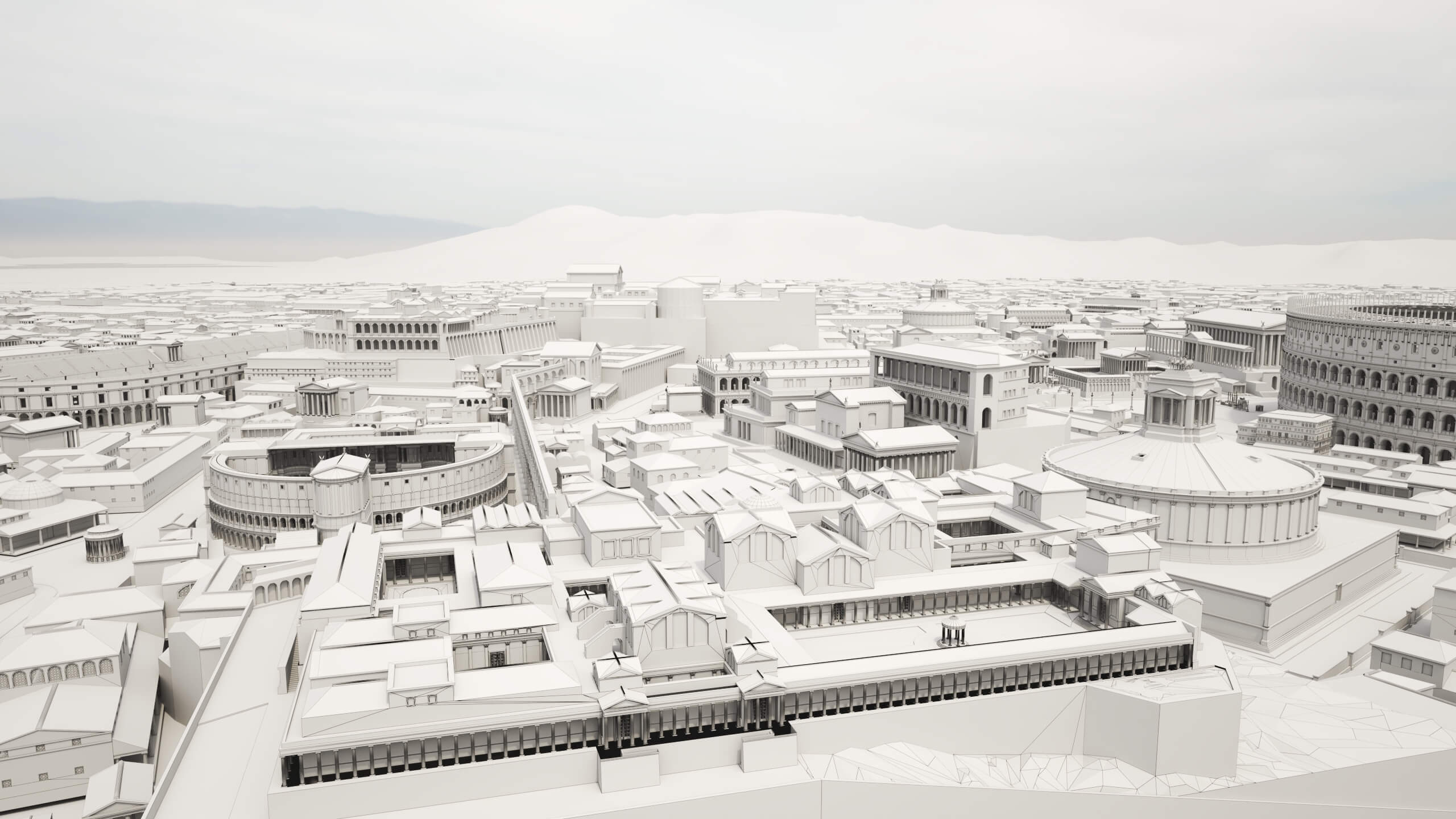 Rome City Italy - 3D Model by Cgseller2023