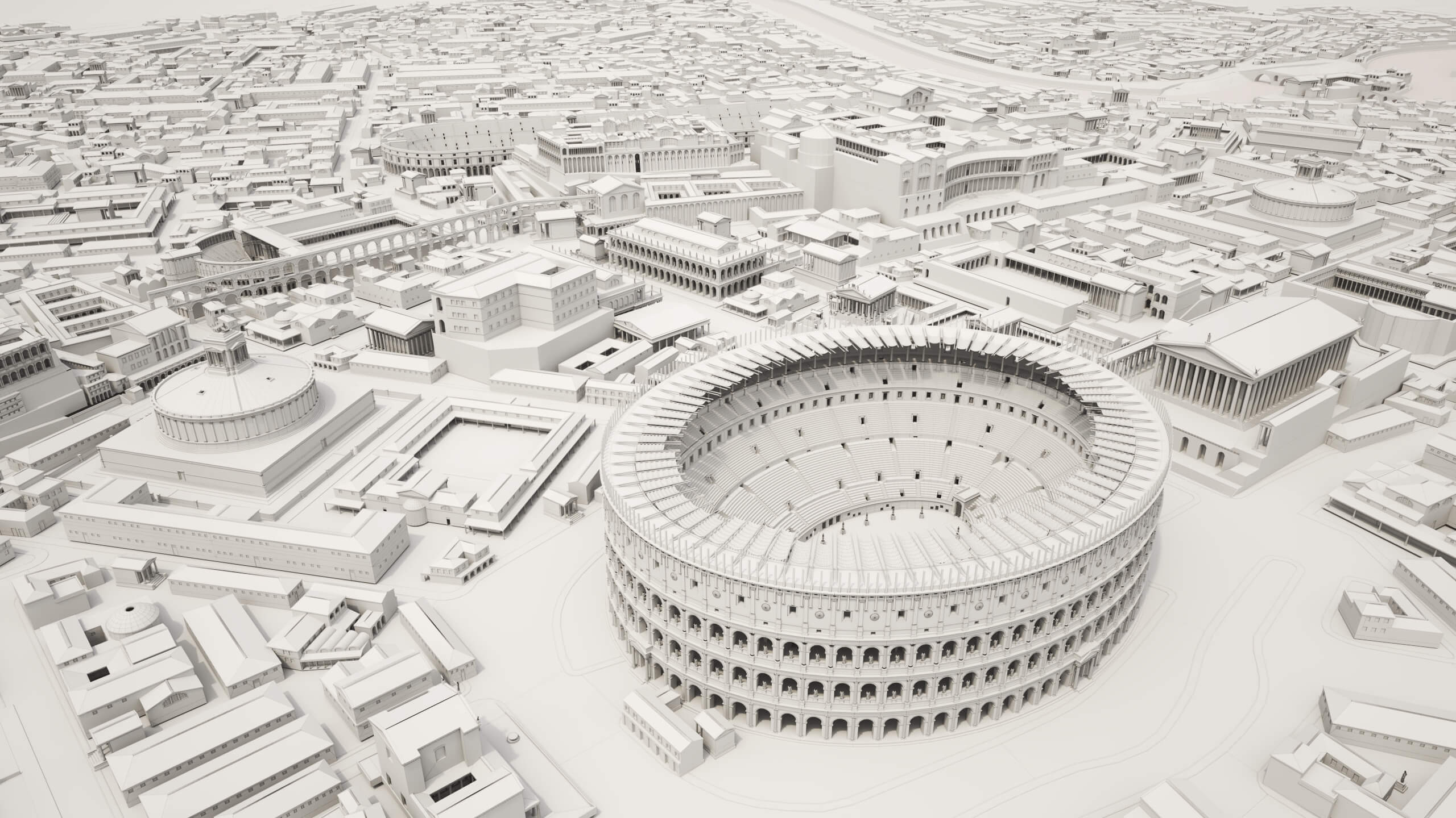 Rome City Italy - 3D Model by Cgseller2023