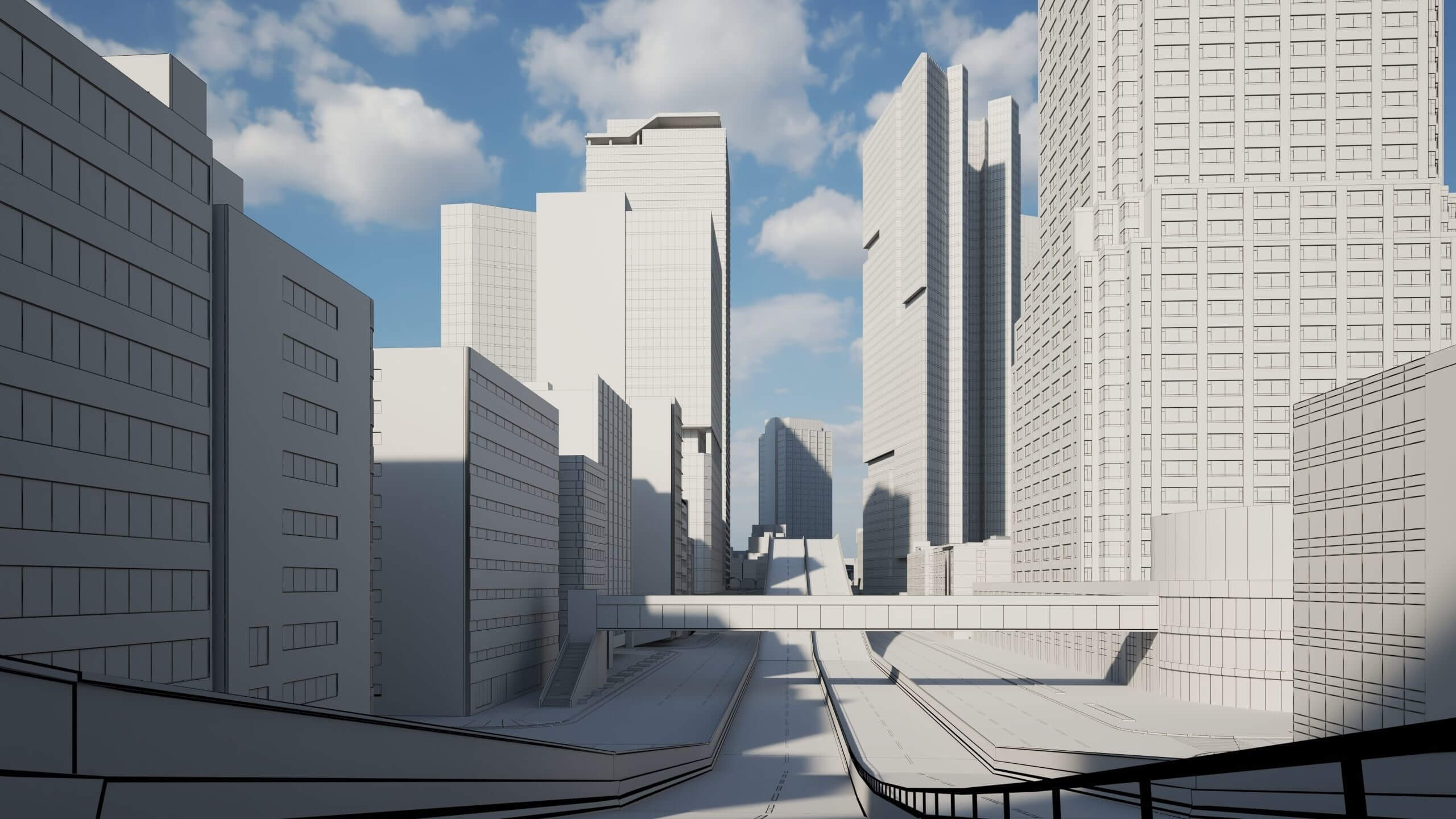 Tokyo City Shibuya 3D Model by Cgseller2023