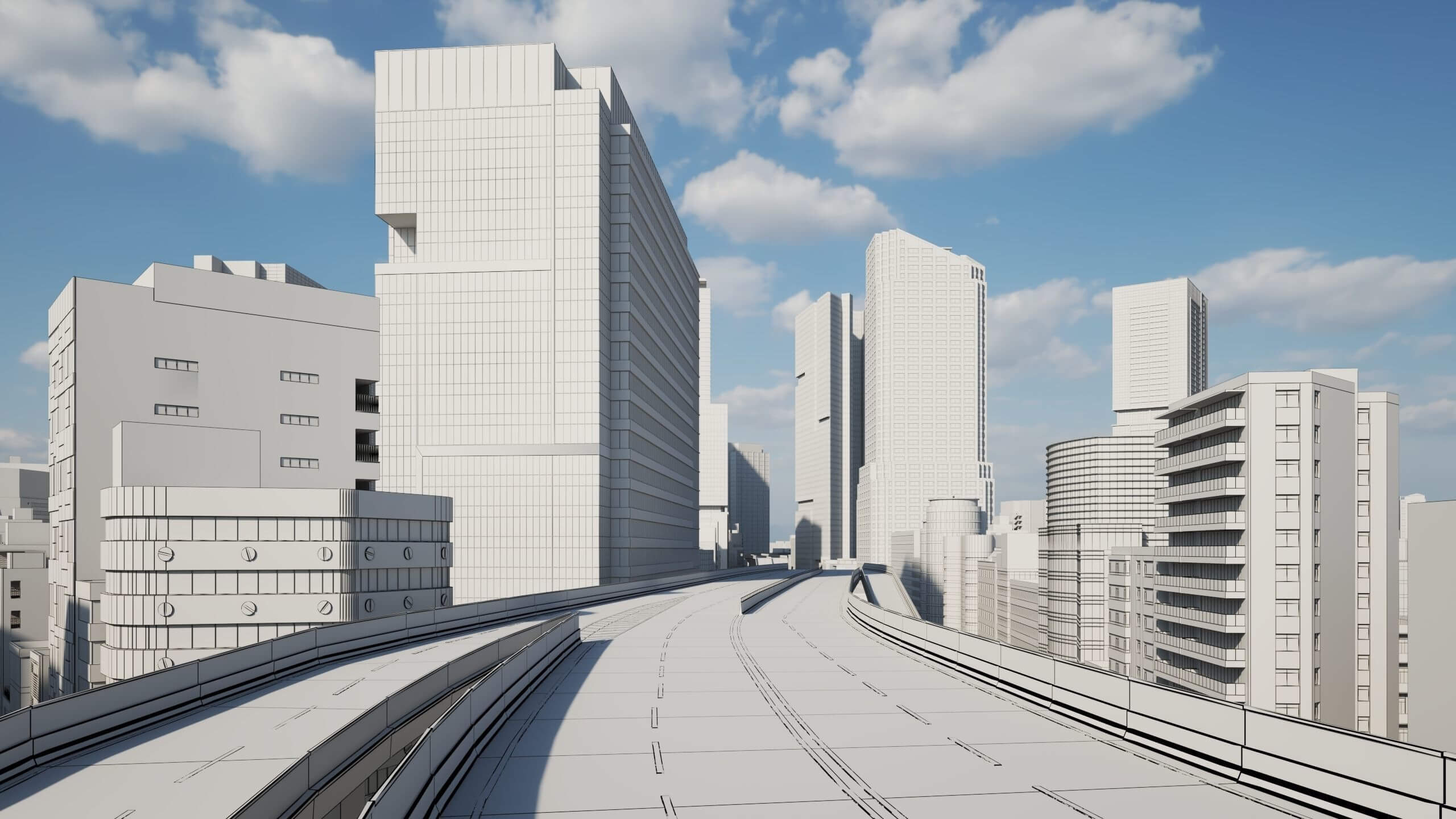 Tokyo City Shibuya 3D Model by Cgseller2023