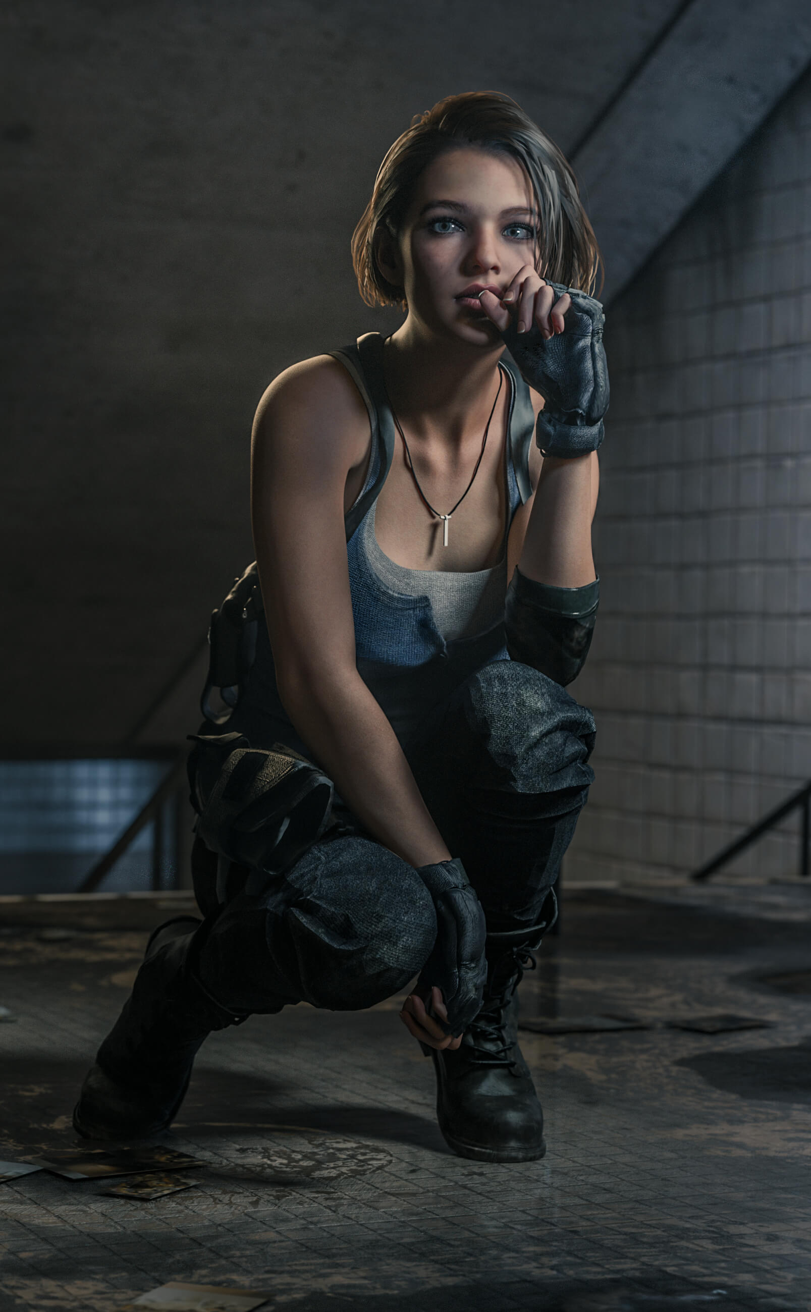 Jill 3D Render, Digital Art by CGSerpent