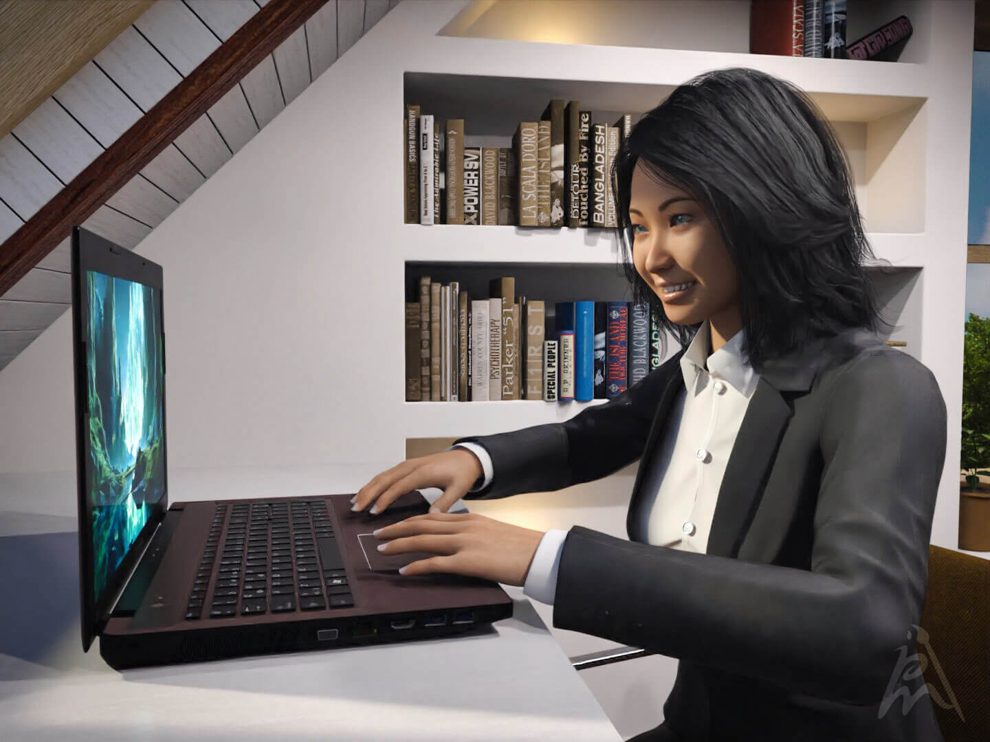 Kaya Character Morph for Genesis 8 Female - Daz Content by CGSerpent